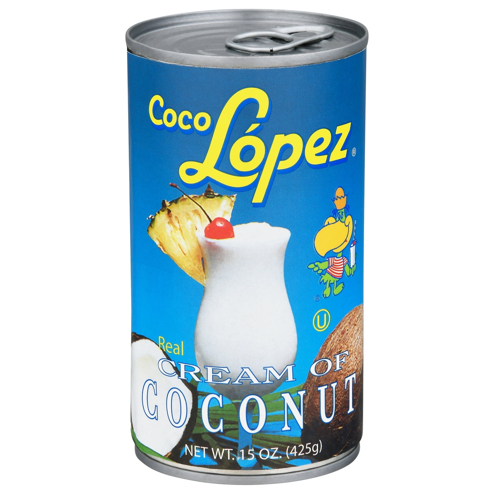 Coco Lopez Real Cream of Coconut - Case of 24 - 15 Fl oz. - Walmart.com