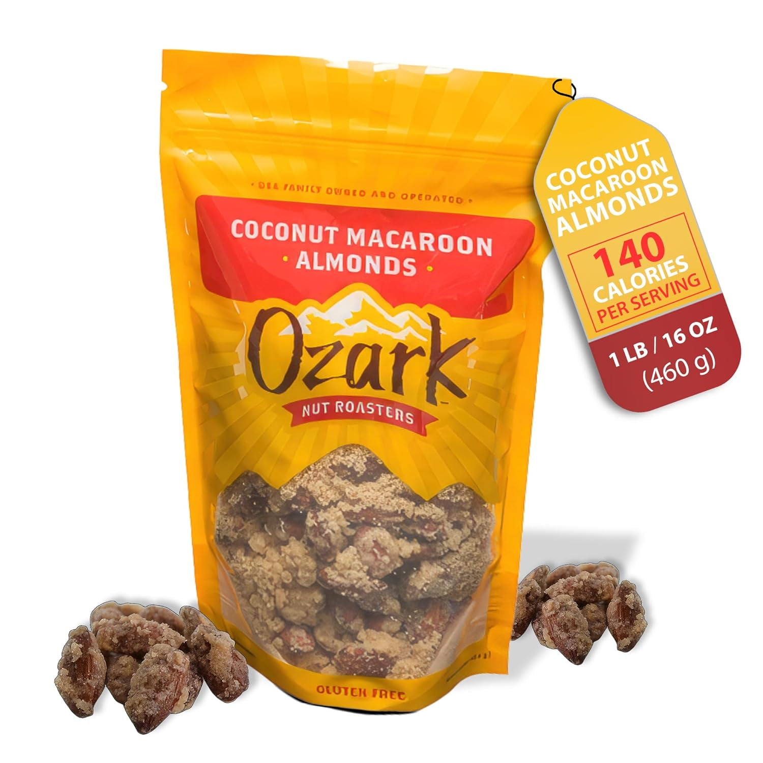Coco Macaroon Almonds, Mixed of Coco & Almonds, Flavored Snack s, World ...