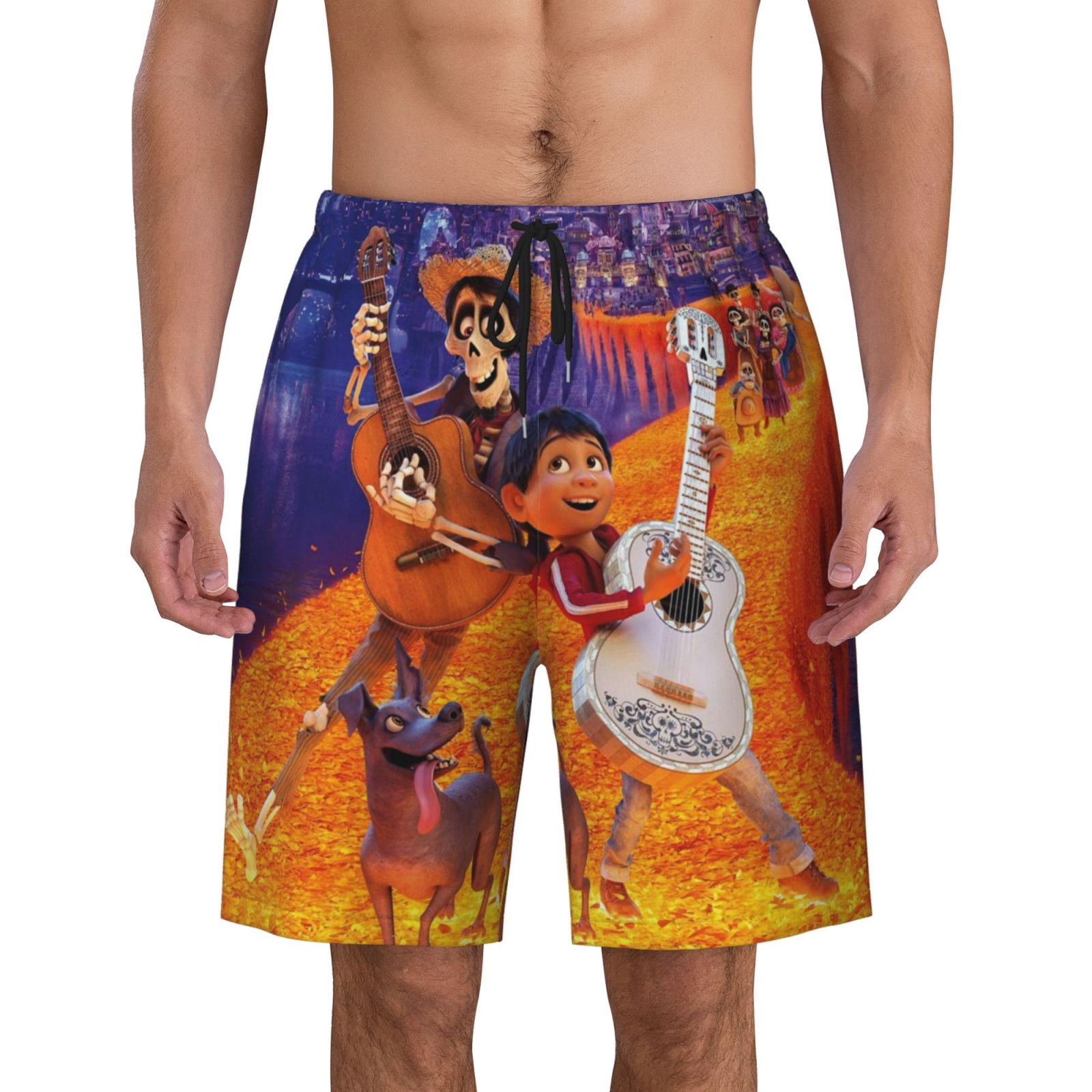 Coco Mens Swim Trunks Quick Dry Board Shorts With Mesh Lining, Beach ...