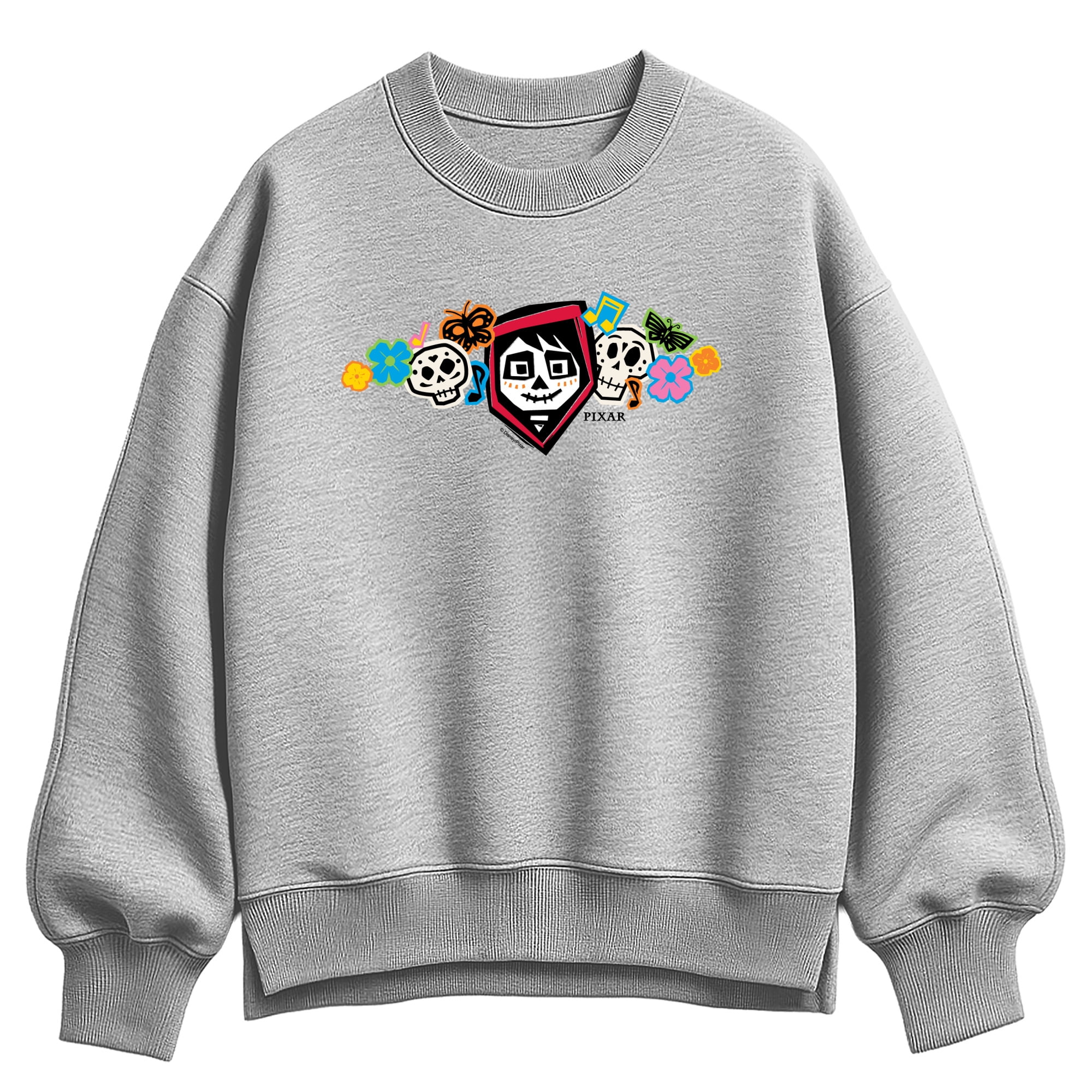 Coco - Miguel Paper Cut-Outs - Women's Oversized Fleece Crew Sweatshirt ...