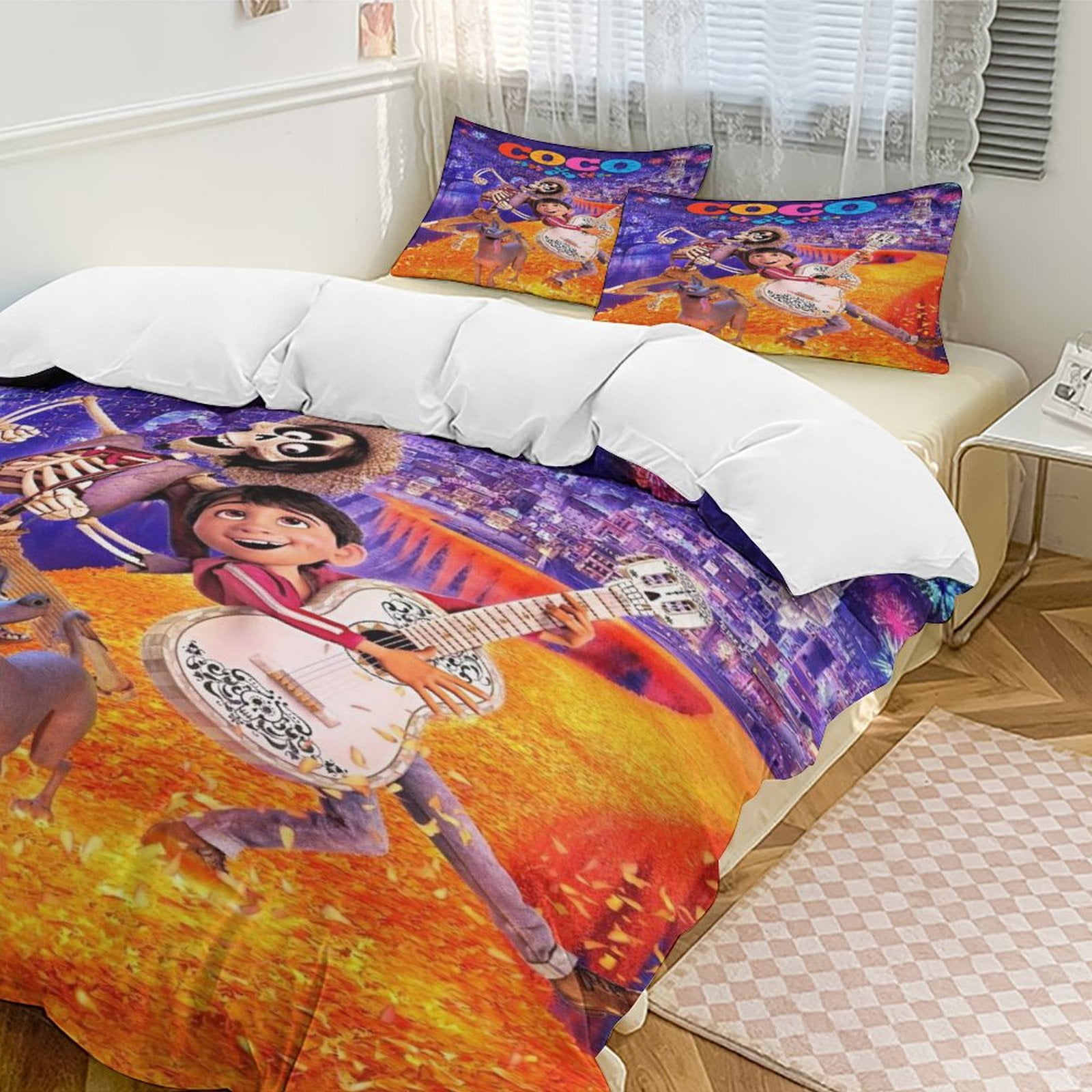 Coc Movie 3 Piece Comforter Bedding 1 Set Super Soft Quilt Cover with 2 ...