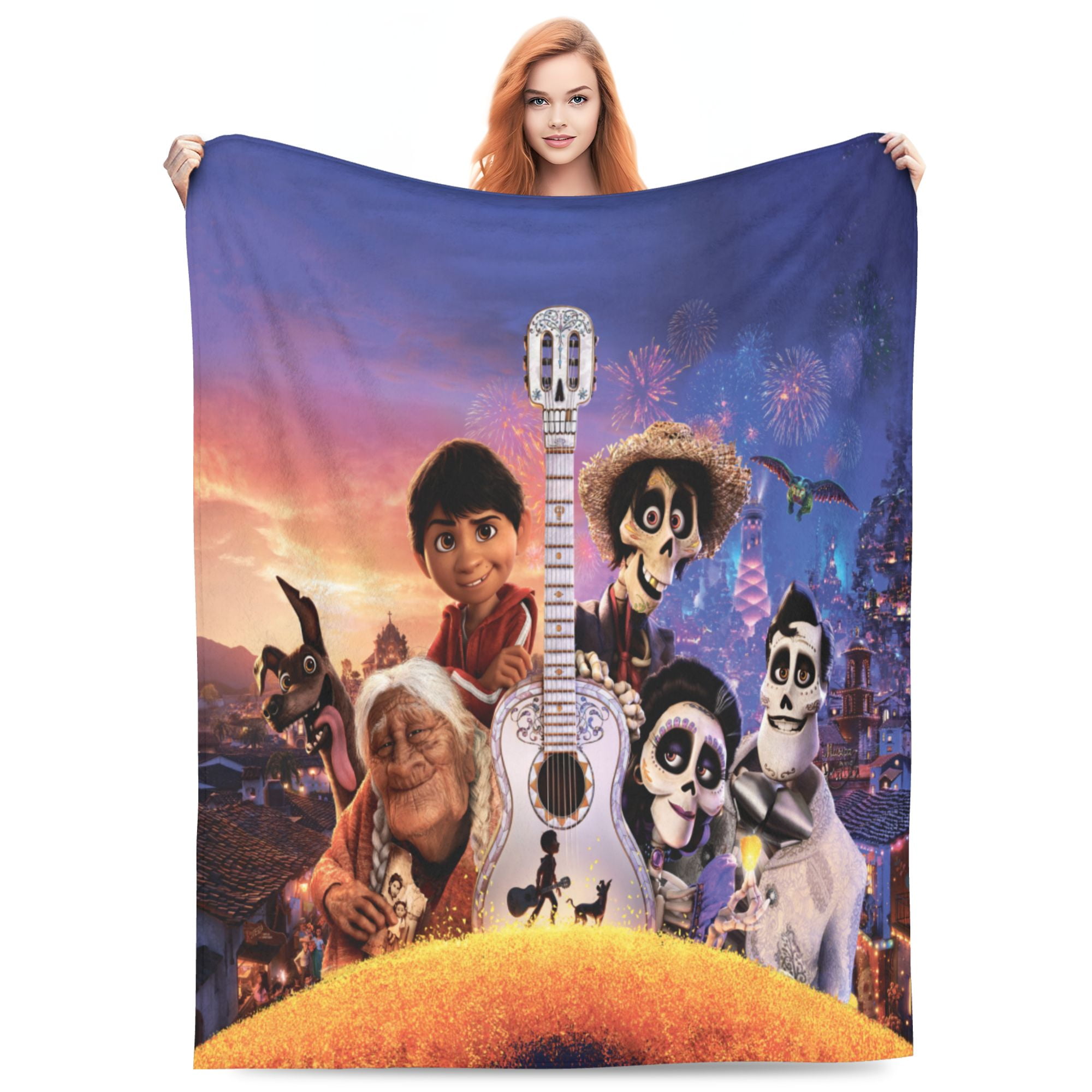 Coc Movie Bed Blanket 3D Printed Throw Blanket Lightweight Super Soft ...