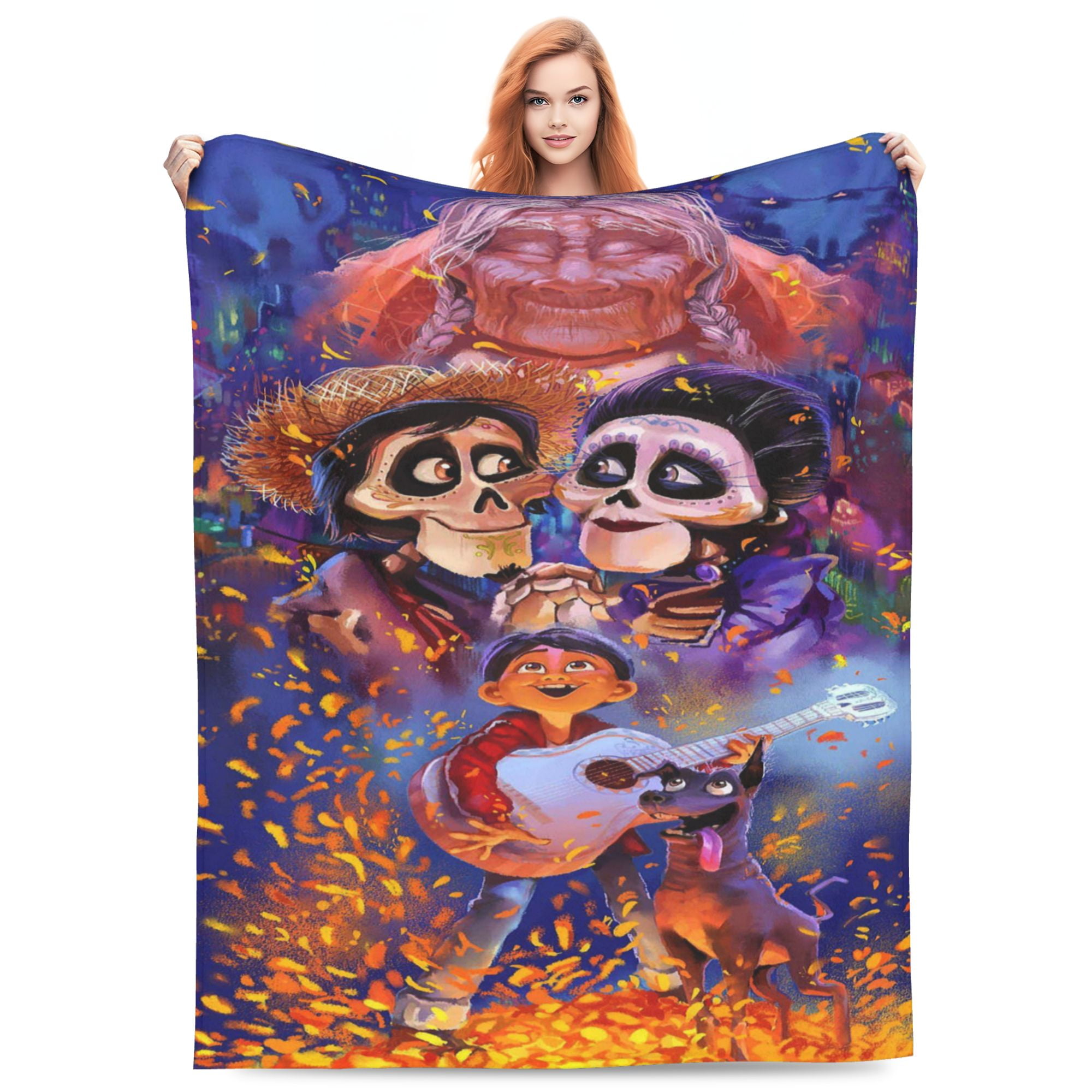 Coc Movie Bed Blanket 3D Printed Throw Blanket Lightweight Super Soft ...