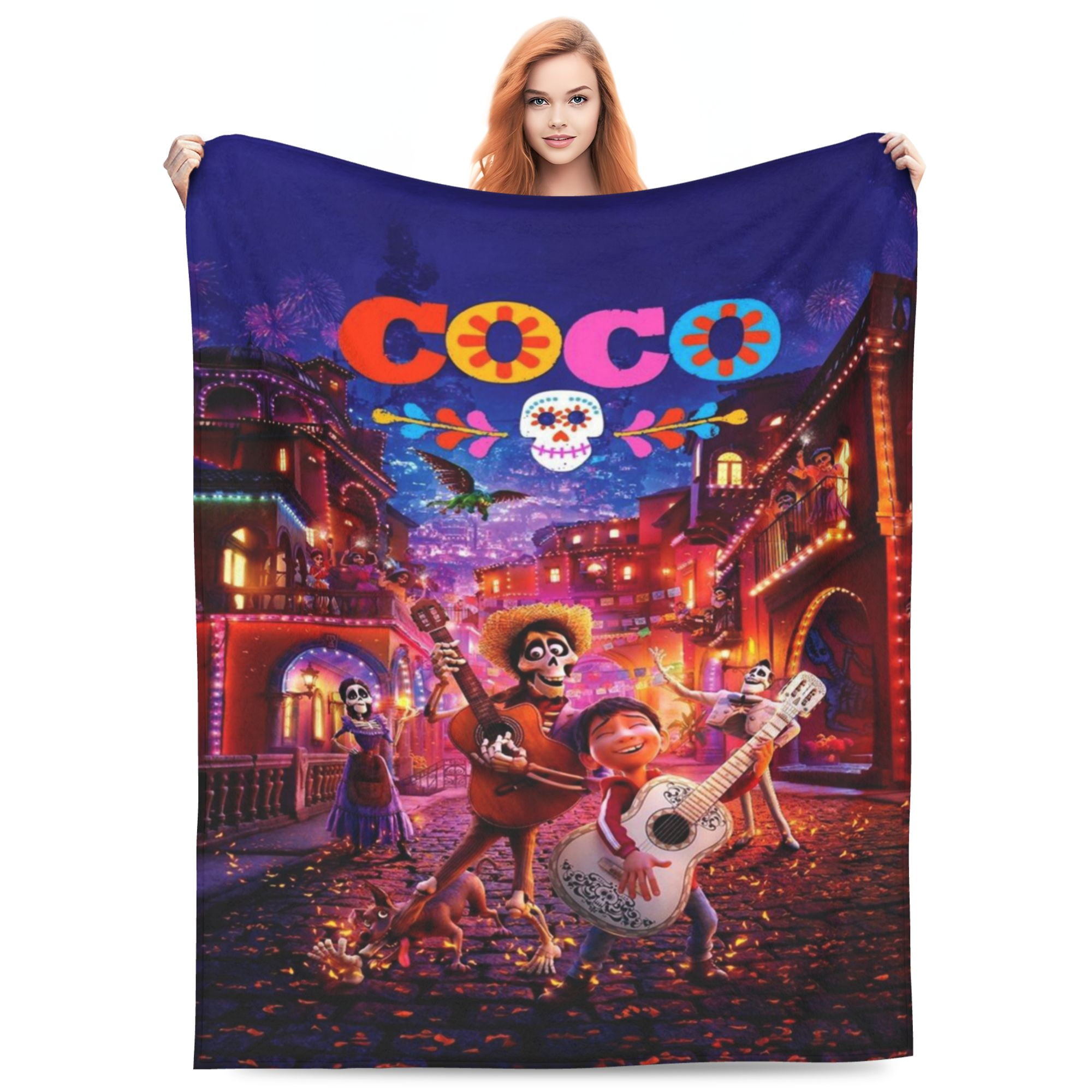 Coc Movie Bed Blanket 3D Printed Throw Blanket Lightweight Super Soft ...