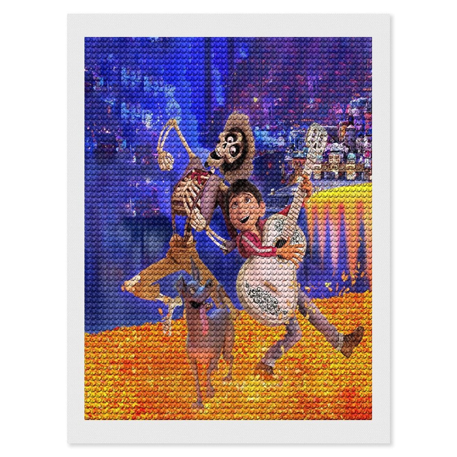 Coc Movie Diamond Art Kits DIY 5D Anime Painting by Number Kits Full ...