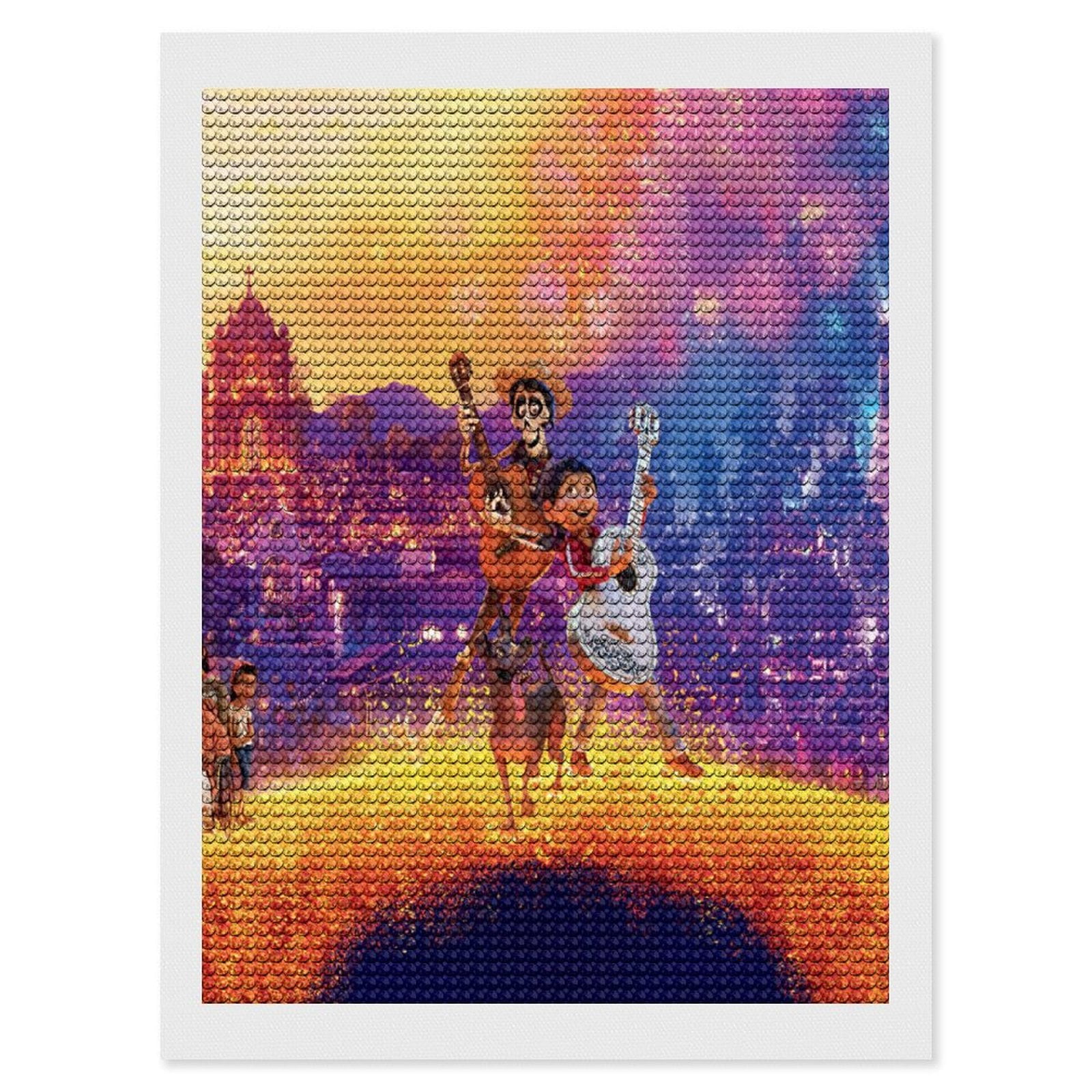 Coc Movie Diamond Art Kits DIY 5D Anime Painting by Number Kits Full ...