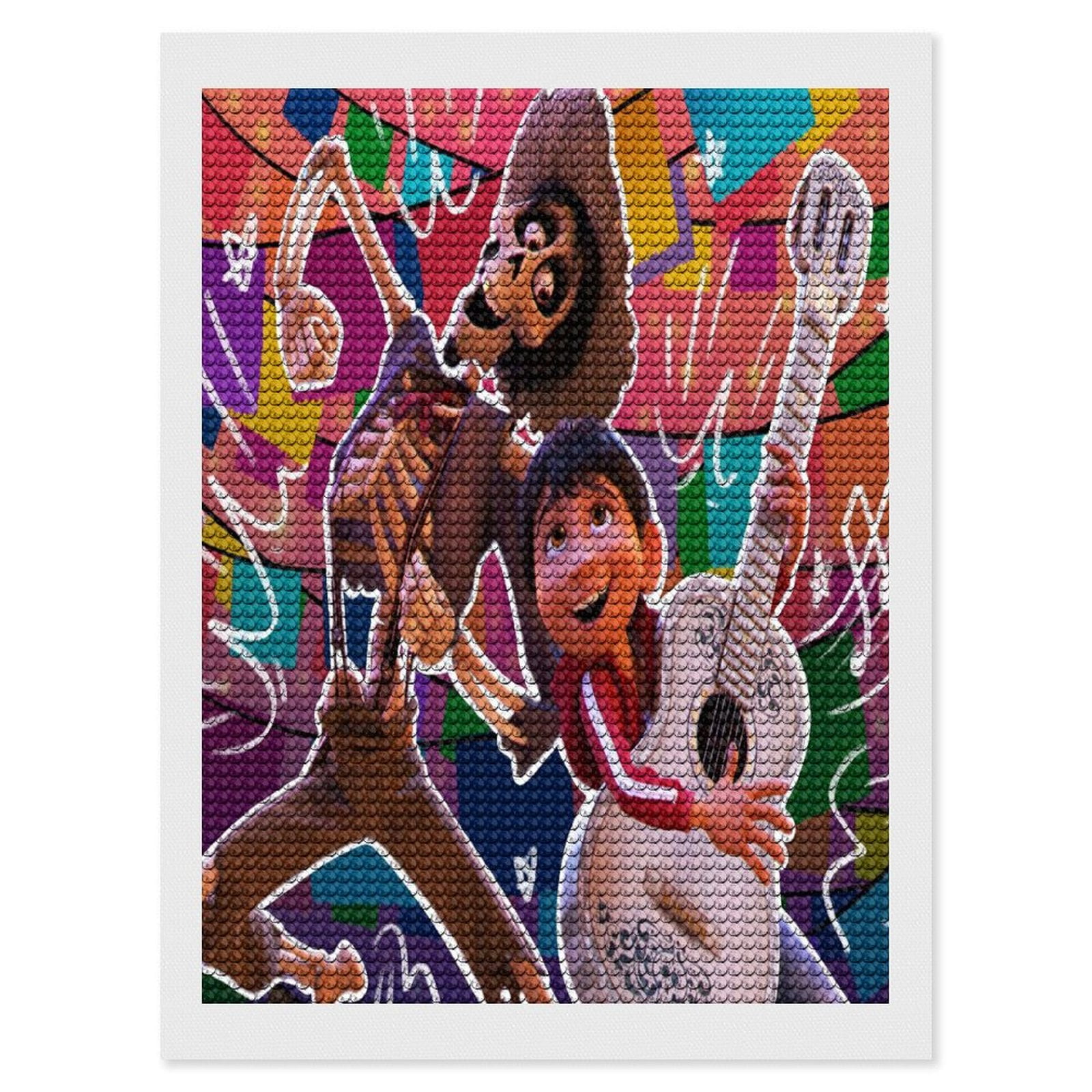 Coco Movie Diamond Art Kits DIY 5D Anime Painting by Number Kits Full ...