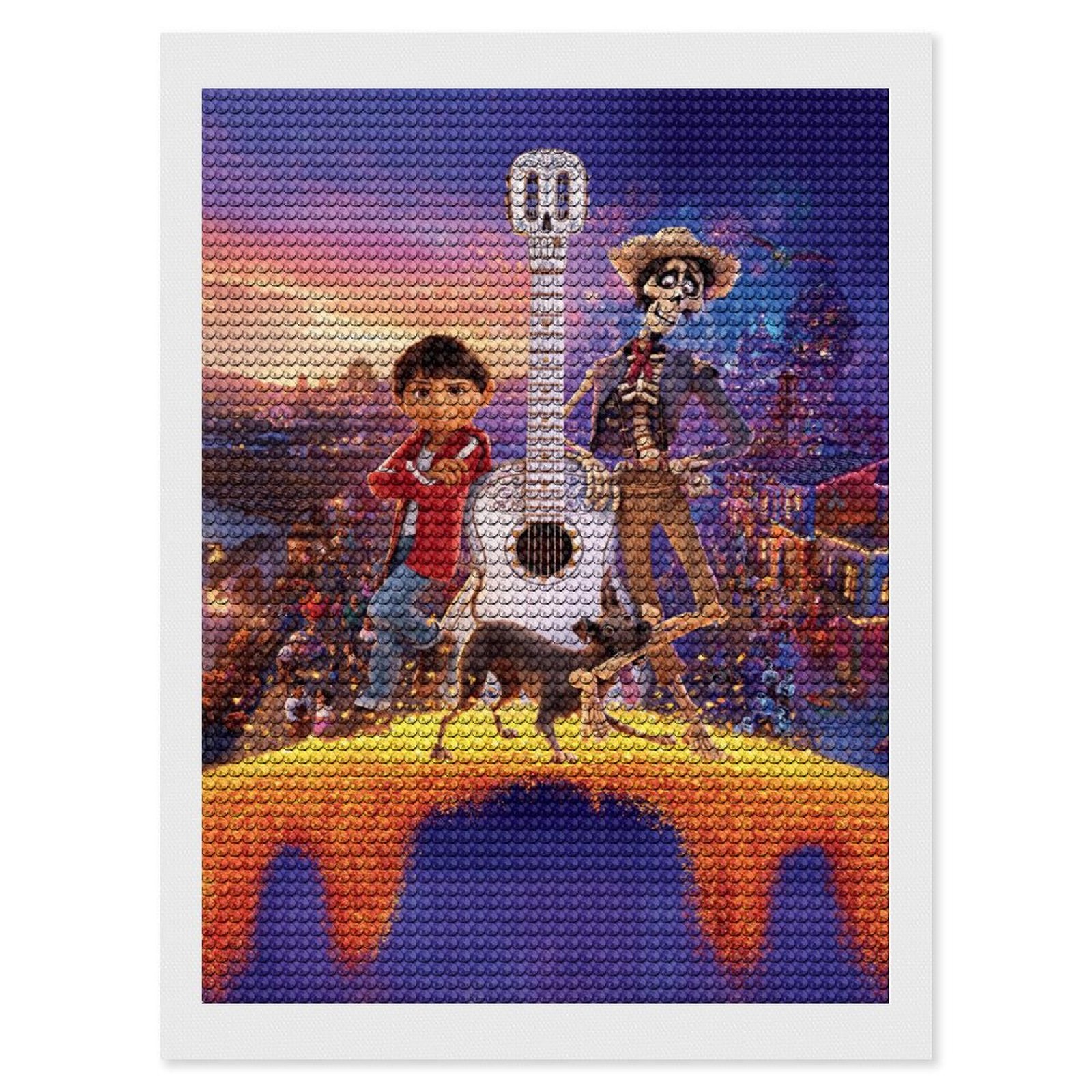 Coc Movie Diamond Art Kits DIY 5D Anime Painting by Number Kits Full ...