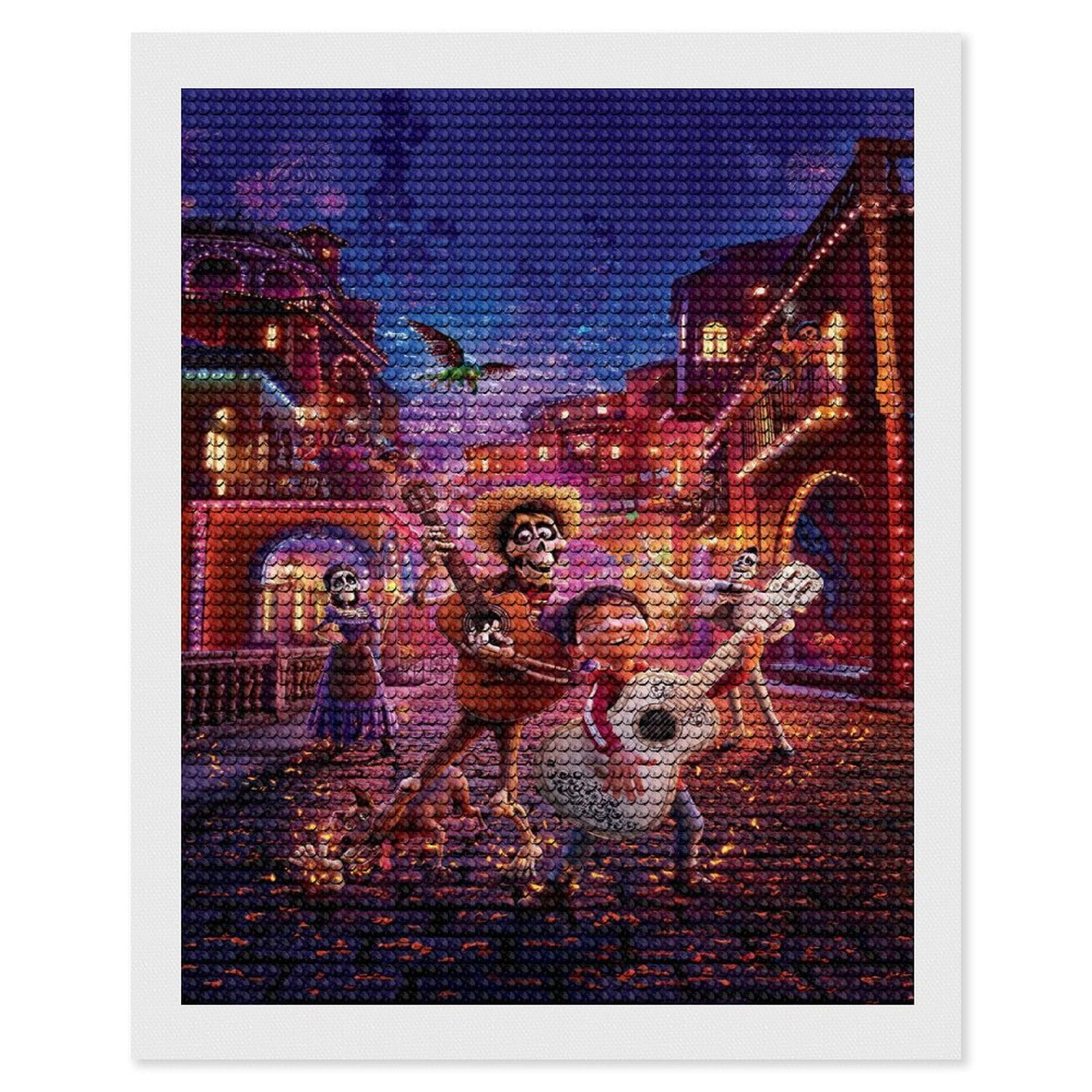 Coc Movie Diamond Art Kits DIY 5D Anime Painting by Number Kits Full ...