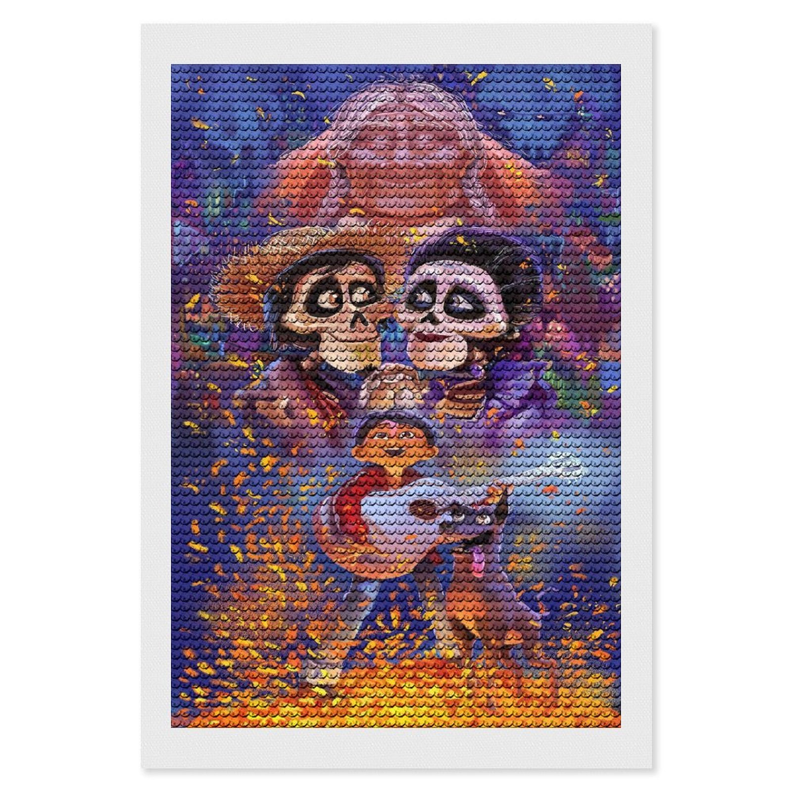 Coc Movie Diamond Art Kits DIY 5D Anime Painting by Number Kits Full ...