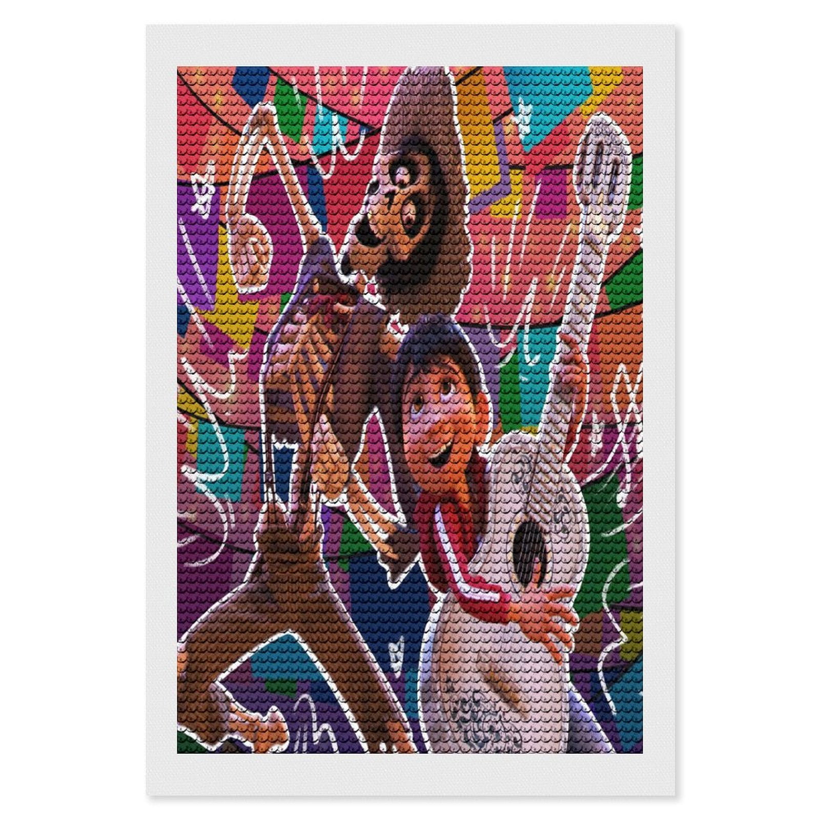 Coc Movie Diamond Art Kits DIY 5D Anime Painting by Number Kits Full ...