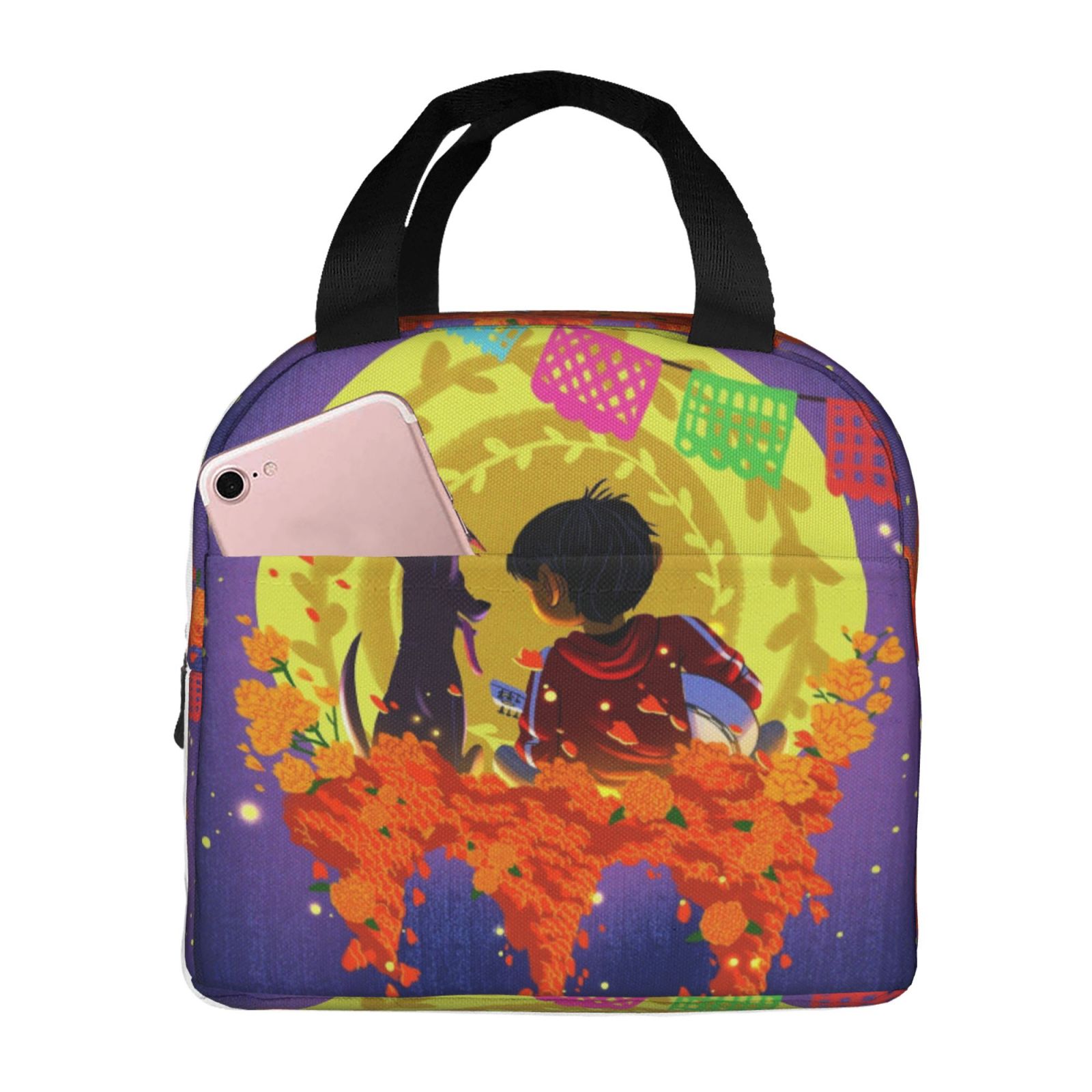 Co-c Movie Lunch Bag Insulated Lunch Box Reusable Cooler Cartoon Lunch ...