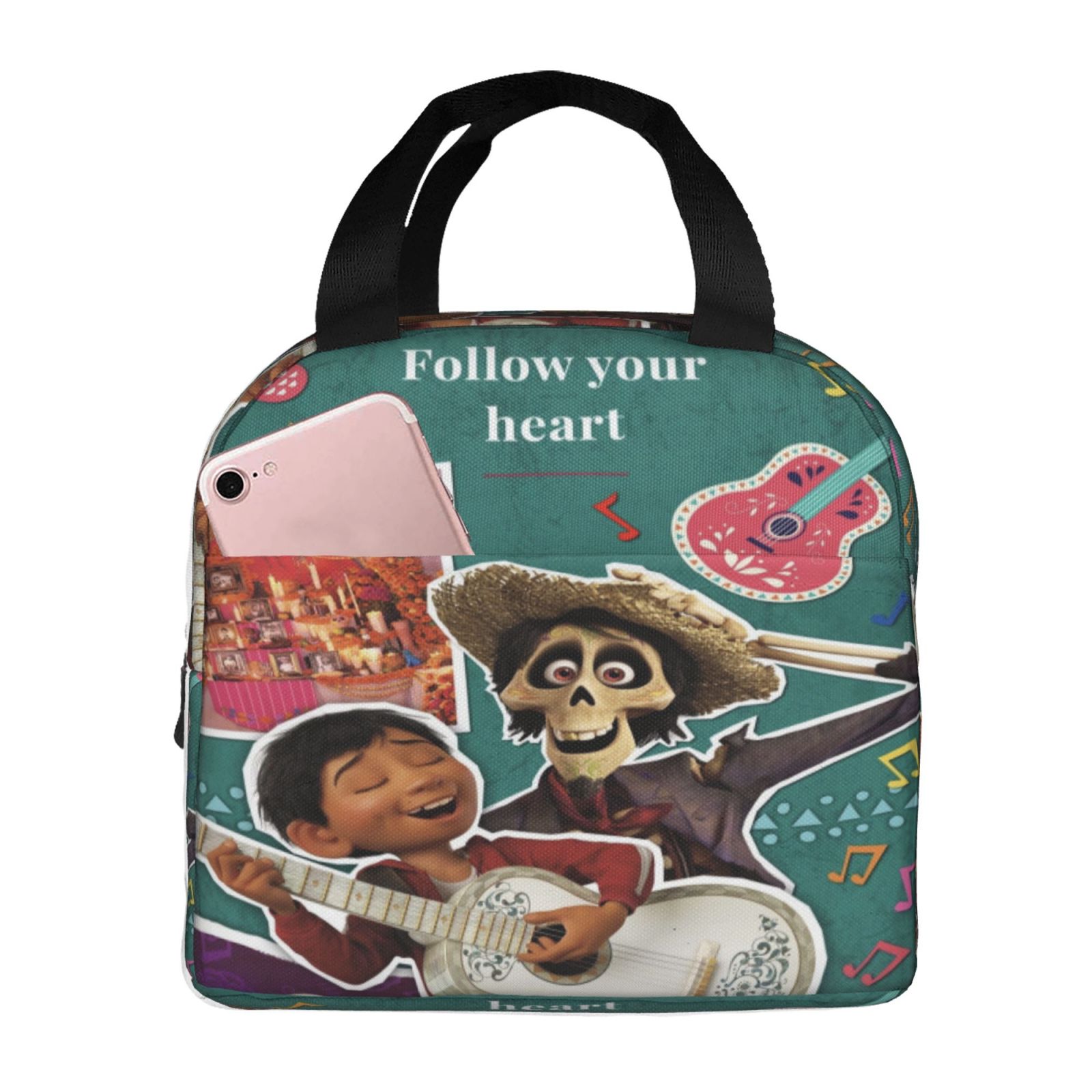 Co-c Movie Lunch Bag Insulated Lunch Box Reusable Cooler Cartoon Lunch ...