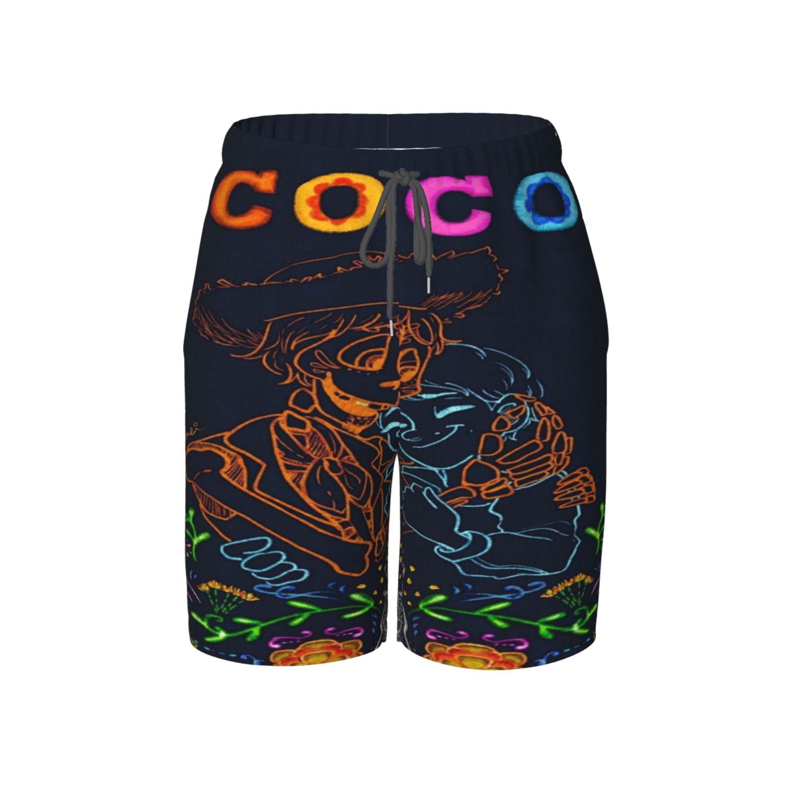 Coc Movie Swim Trunks for Boys Beach Short with Drawstring Swimsuit ...