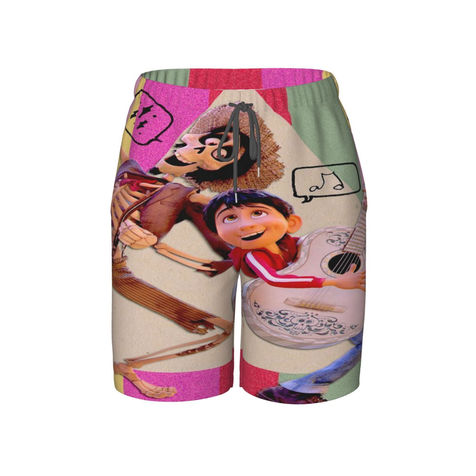 Coc Movie Swim Trunks for Boys Beach Short with Drawstring Swimsuit ...