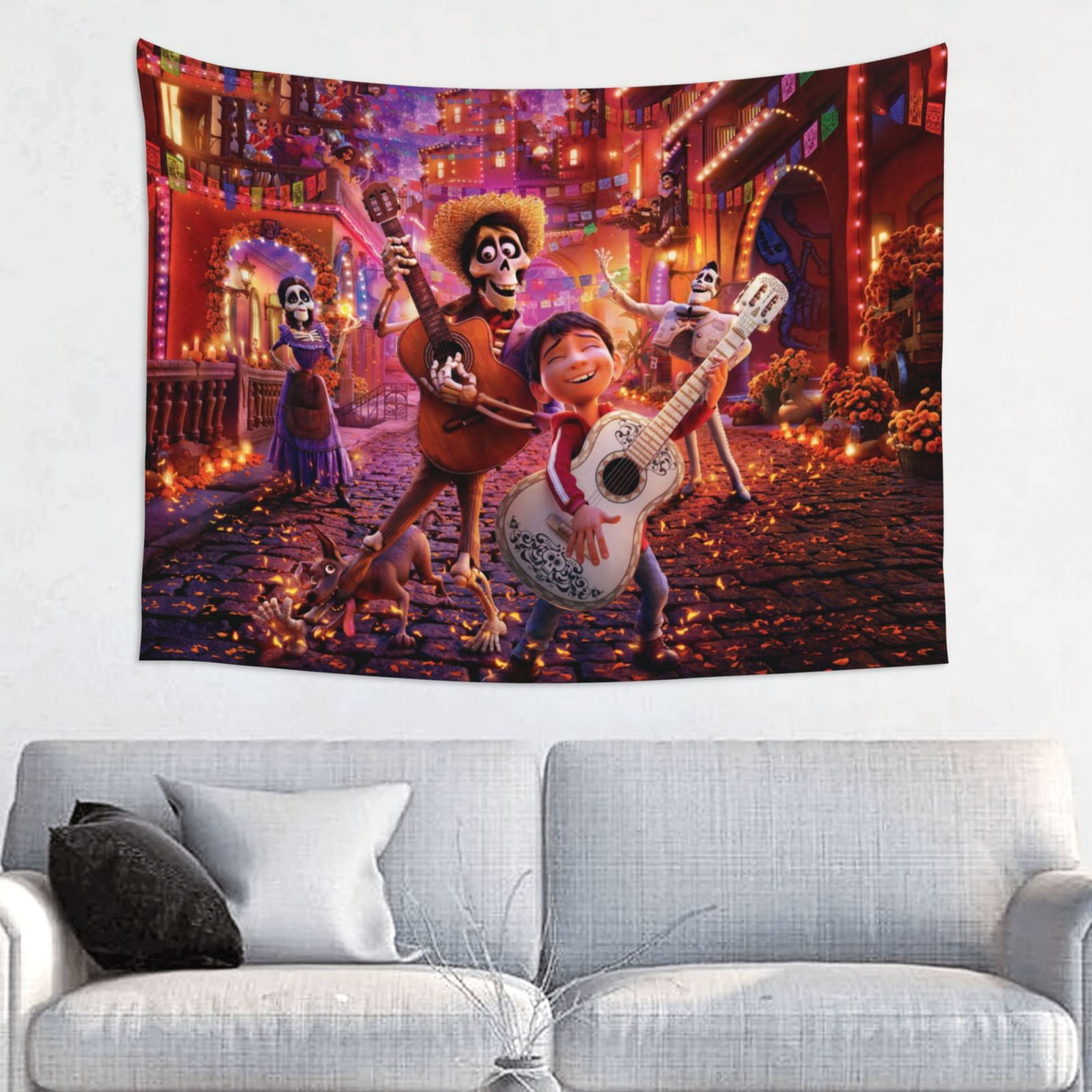 Coc Movie Tapestry Anime Poster Large Background Wall Art Bedroom Wall ...