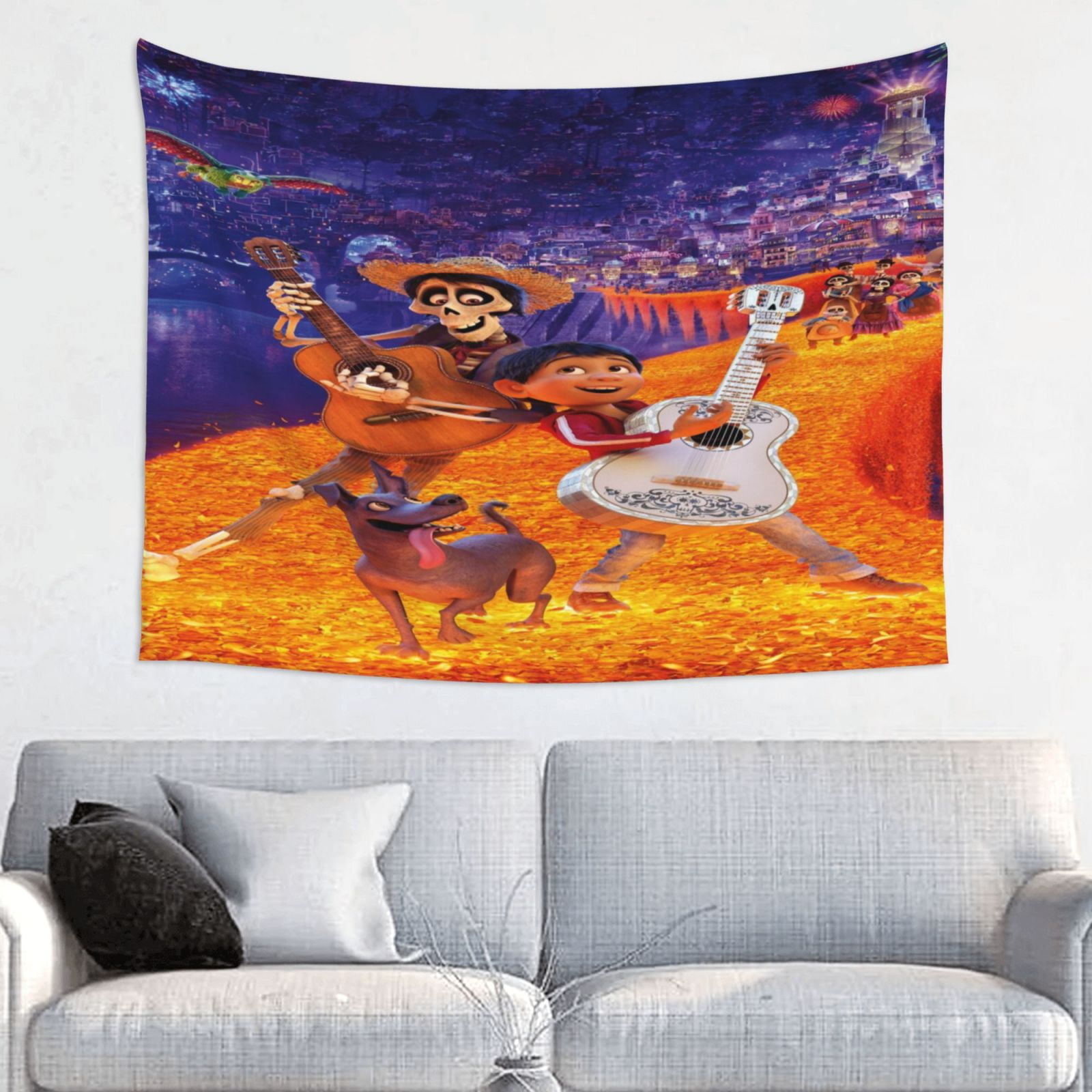 Coc Movie Tapestry Anime Poster Large Background Wall Art Bedroom Wall ...