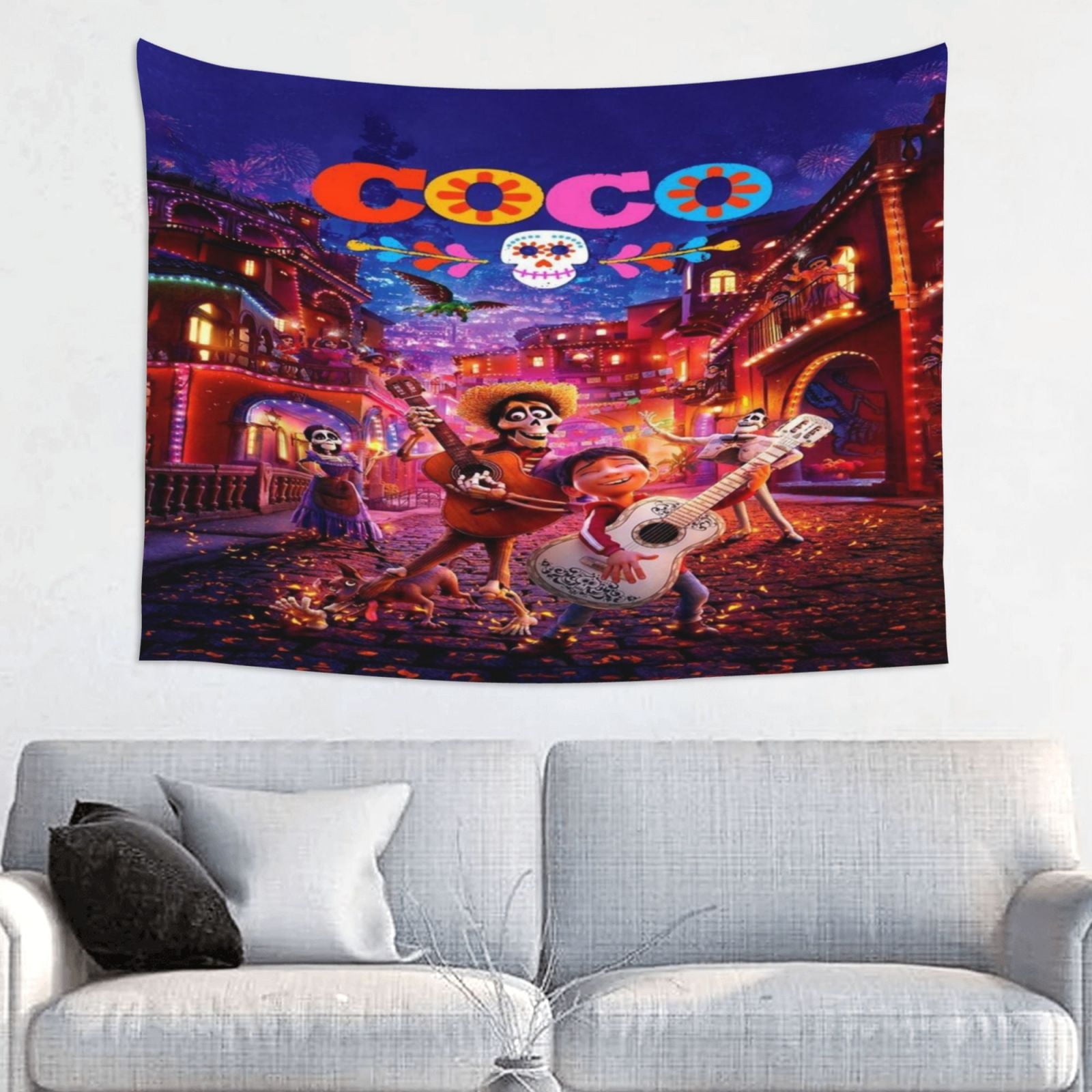 Coc Movie Tapestry Anime Poster Large Background Wall Art Bedroom Wall ...