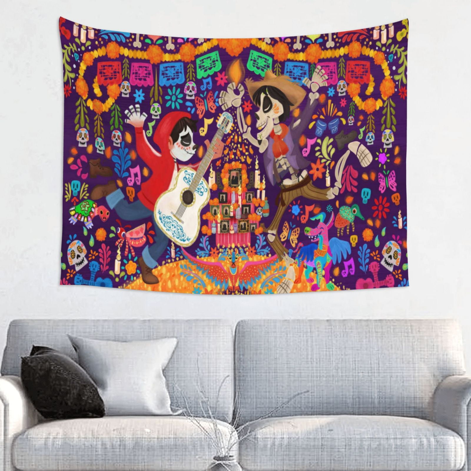 Coc Movie Tapestry Anime Poster Large Background Wall Art Bedroom Wall ...