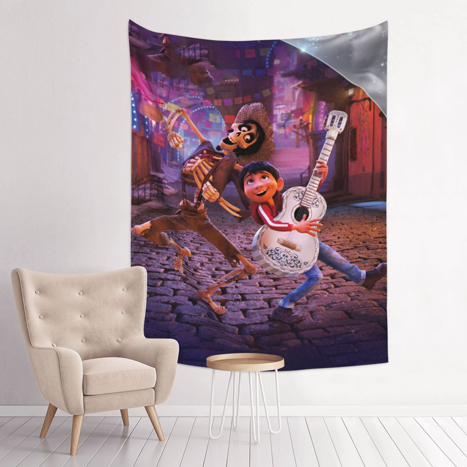 Coc Movie Tapestry Anime Poster Large Background Wall Art Bedroom Wall ...