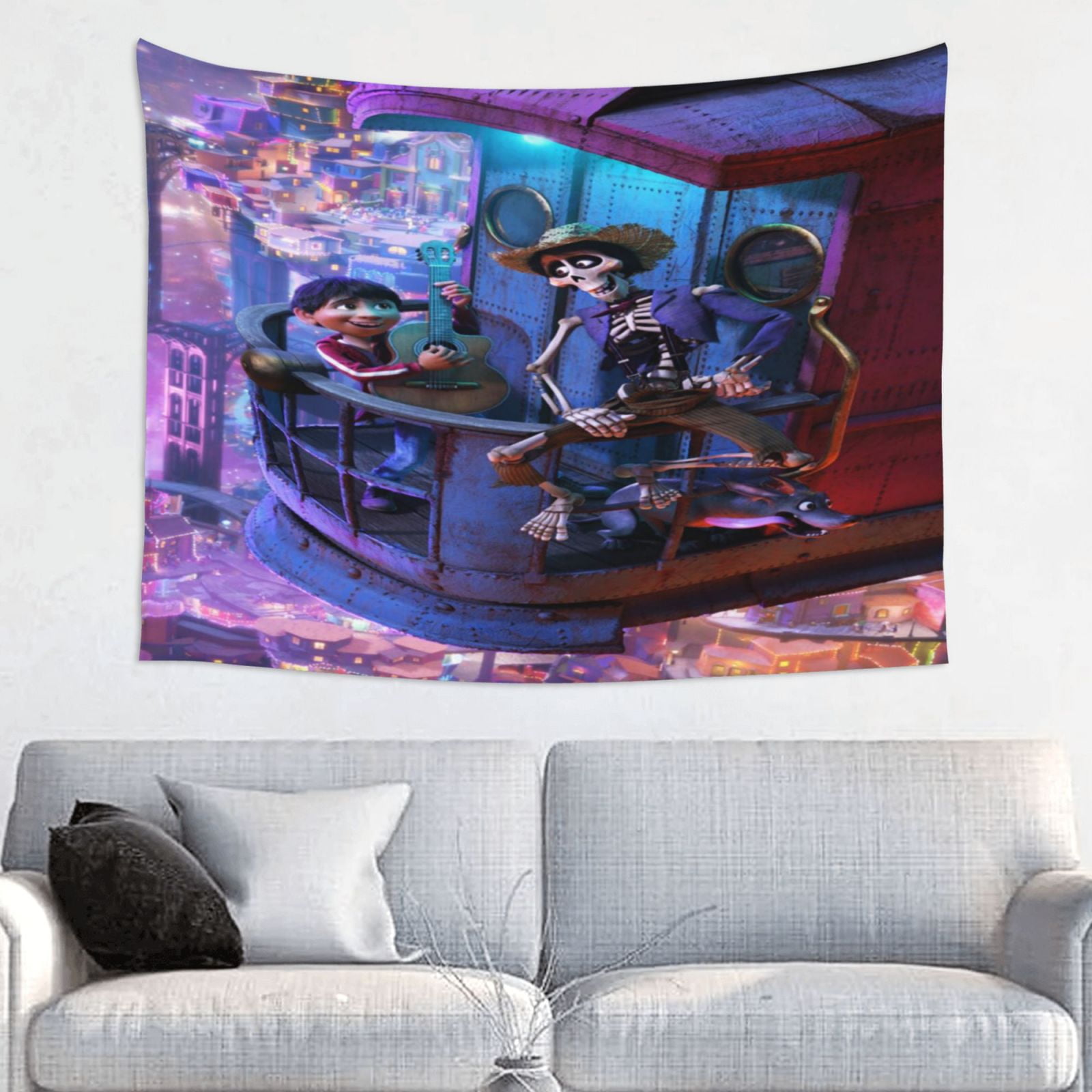Coc Movie Tapestry Anime Poster Large Background Wall Art Bedroom Wall ...