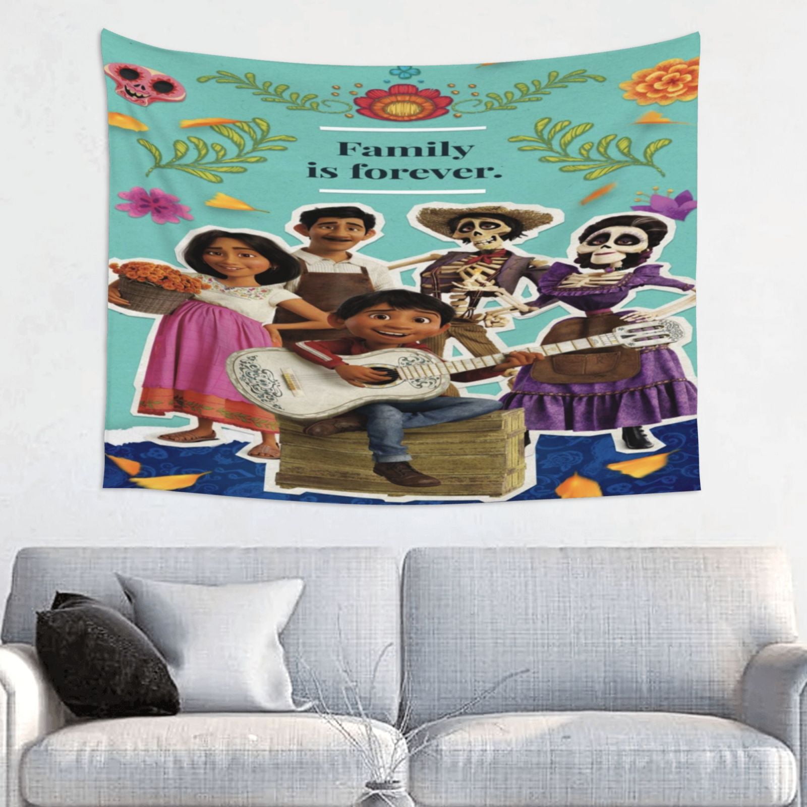 Coc Movie Tapestry Anime Poster Large Background Wall Art Bedroom Wall ...