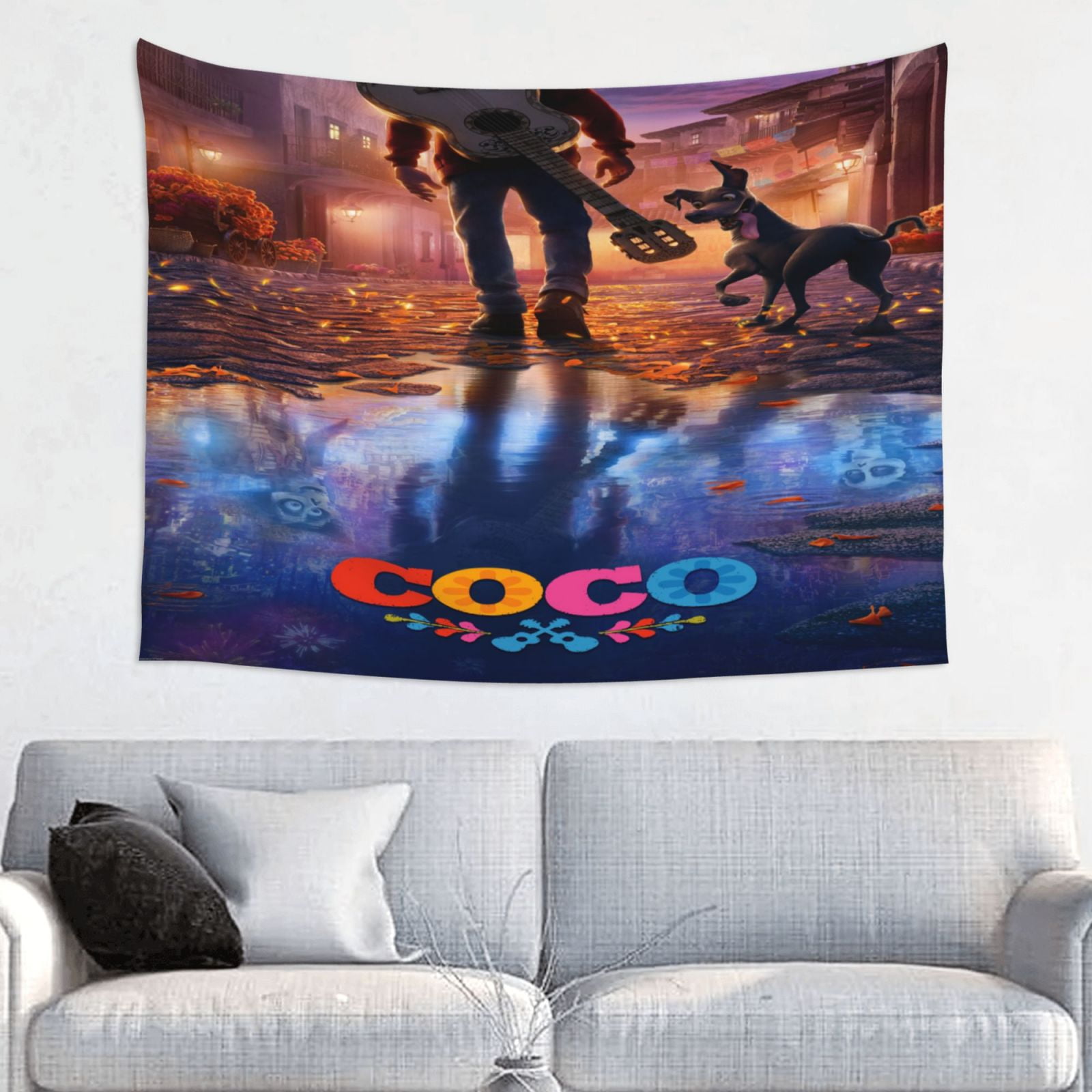 Coc Movie Tapestry Anime Poster Large Background Wall Art Bedroom Wall ...