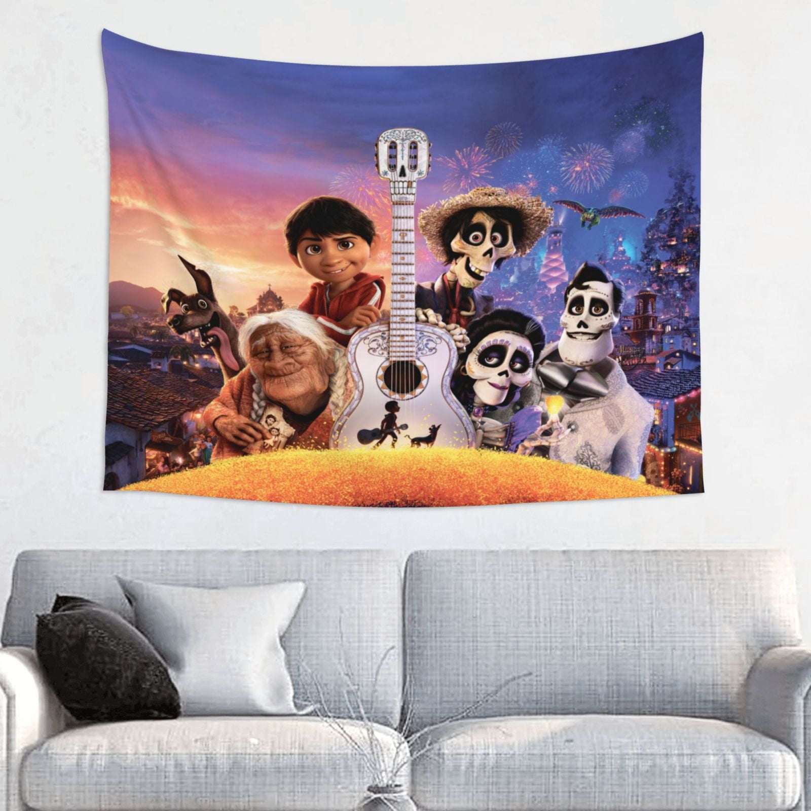 Coc Movie Tapestry Anime Poster Large Background Wall Art Bedroom Wall ...