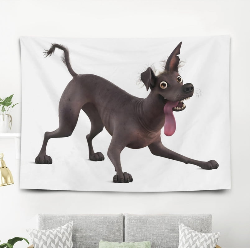 Coco Pattern Wall Hanging 50*60 Inches High-Quality Peach Skin Velvet ...