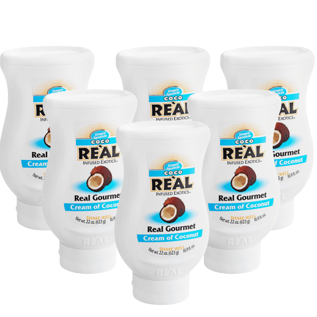 Real Cream of Coconut, 16.9 fl oz Bottle, Smooth Texture, Perfect for ...