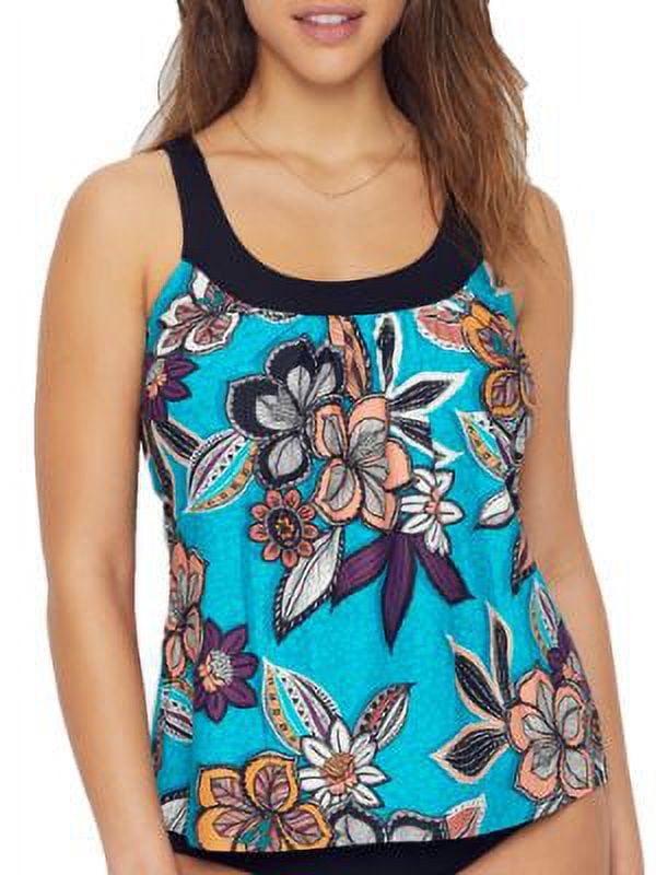 Coco Reef Womens Safari Tropical Ultra Fit Underwire Tankini Top Style ...