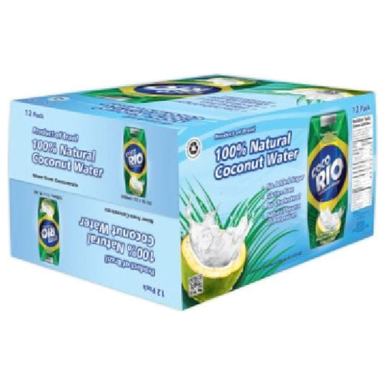 Coco Rio 100% Natural Coconut Water (11.1 oz. cans, 12 pk.) - Walmart.com