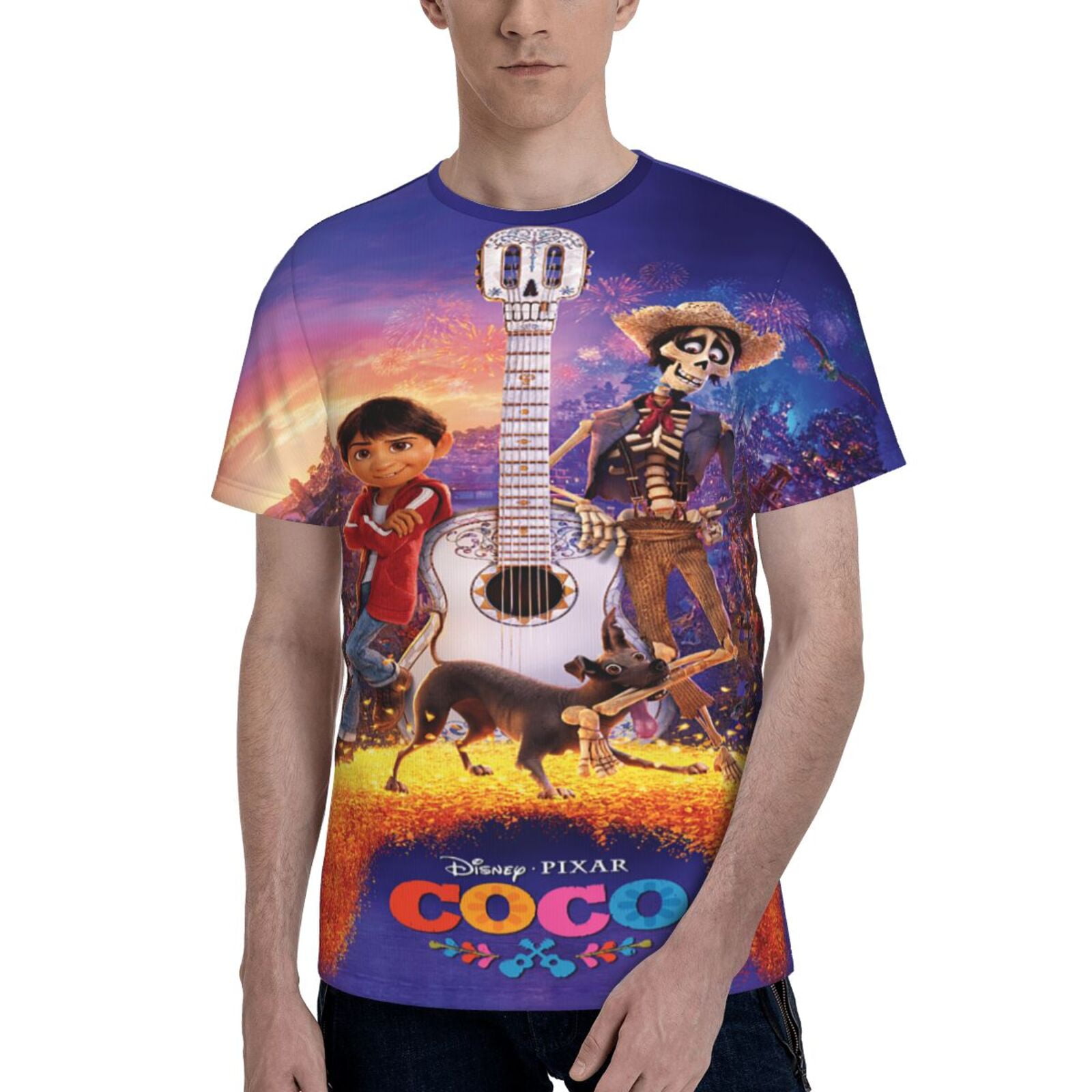 Coco T-Shirts 3d Printed Short Sleeve Tee Shirt For Men - Walmart.com