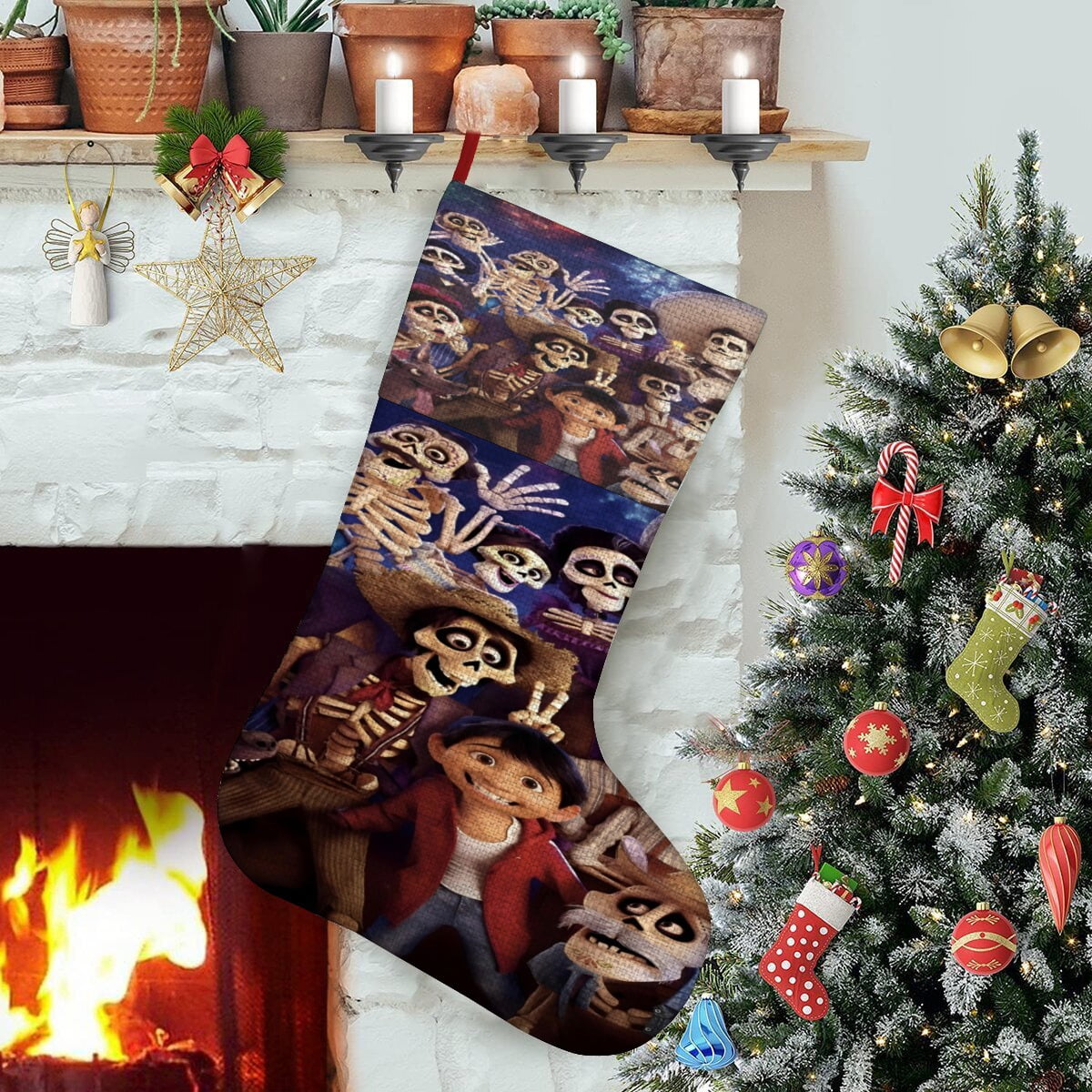 Coco Themed Christmas Socks - Walmart.com