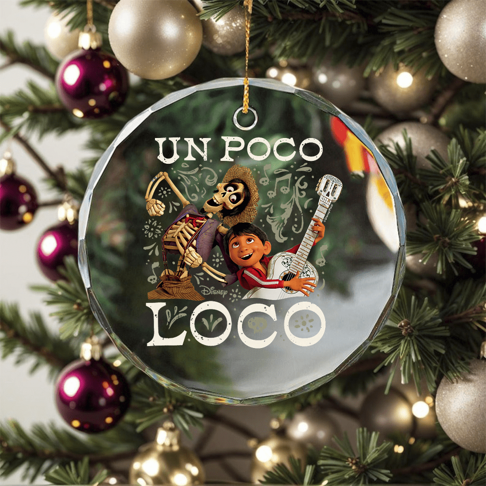 Coco Un Poco Loco Ornament, Room Decoration, Crystal Glass Ornament ...