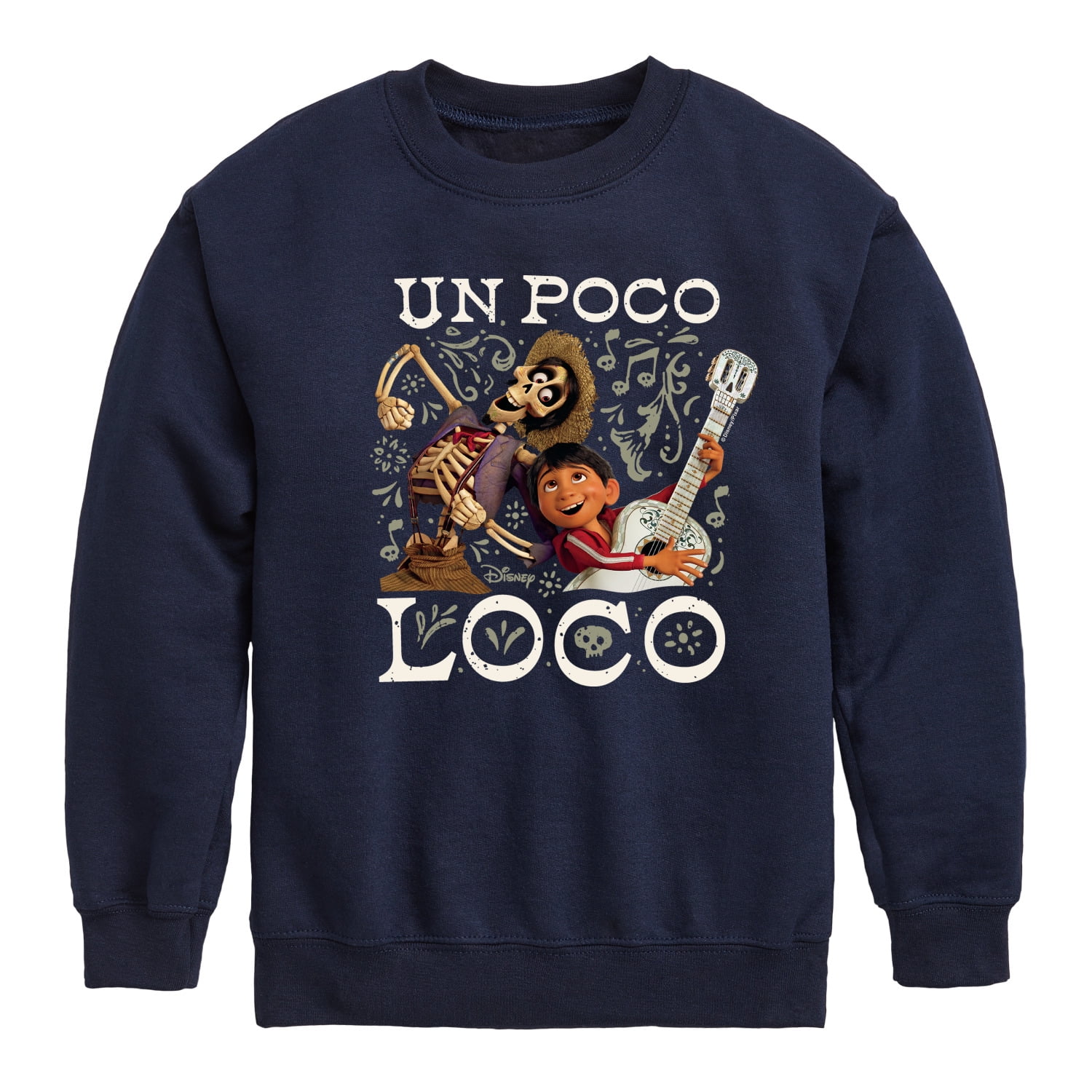 Coco - Un Poco Loco - Toddler And Youth Crewneck Fleece Sweatshirt ...