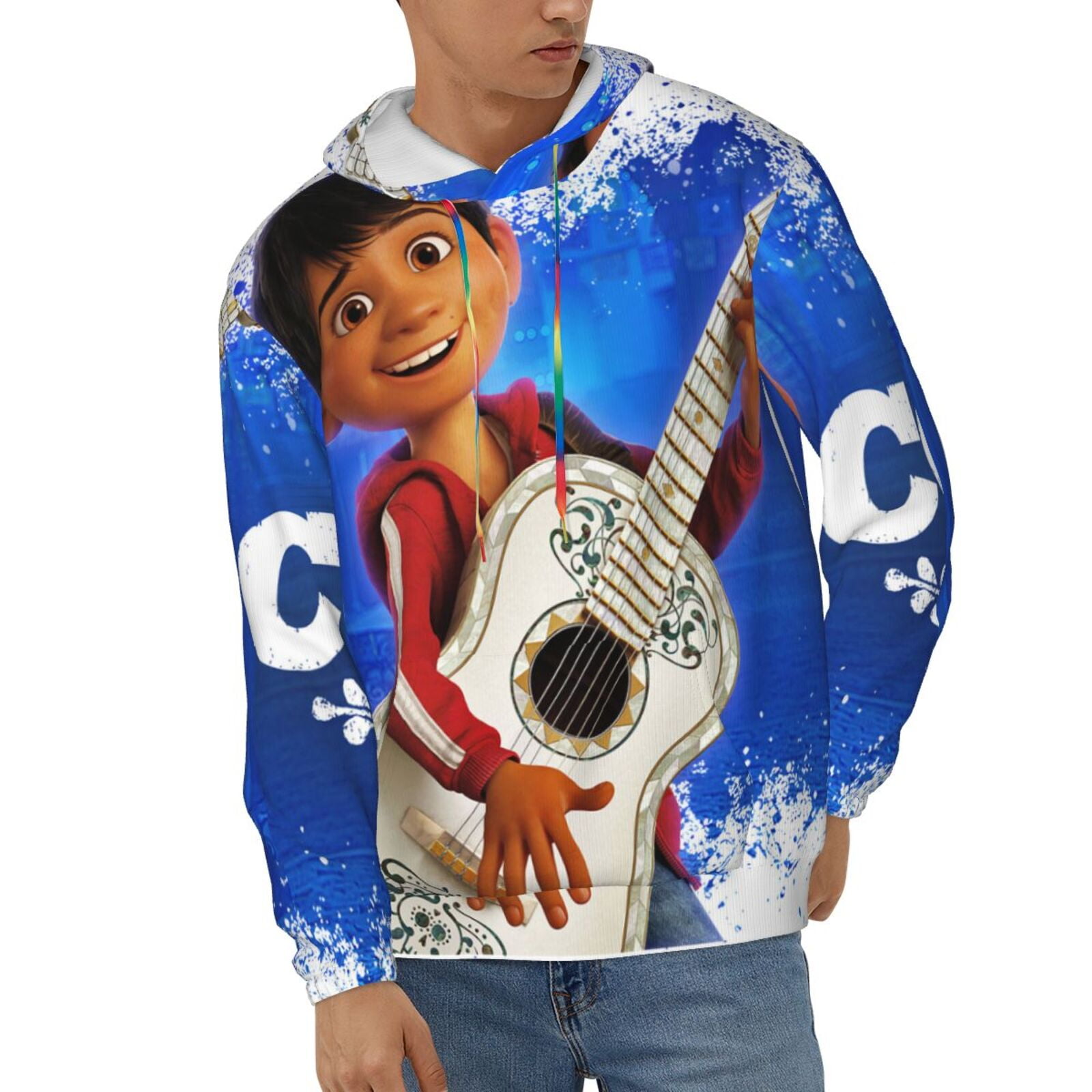 Coco Unisex Hoodies 3D Print Hooded Sweatshirt for Men Women, Long ...