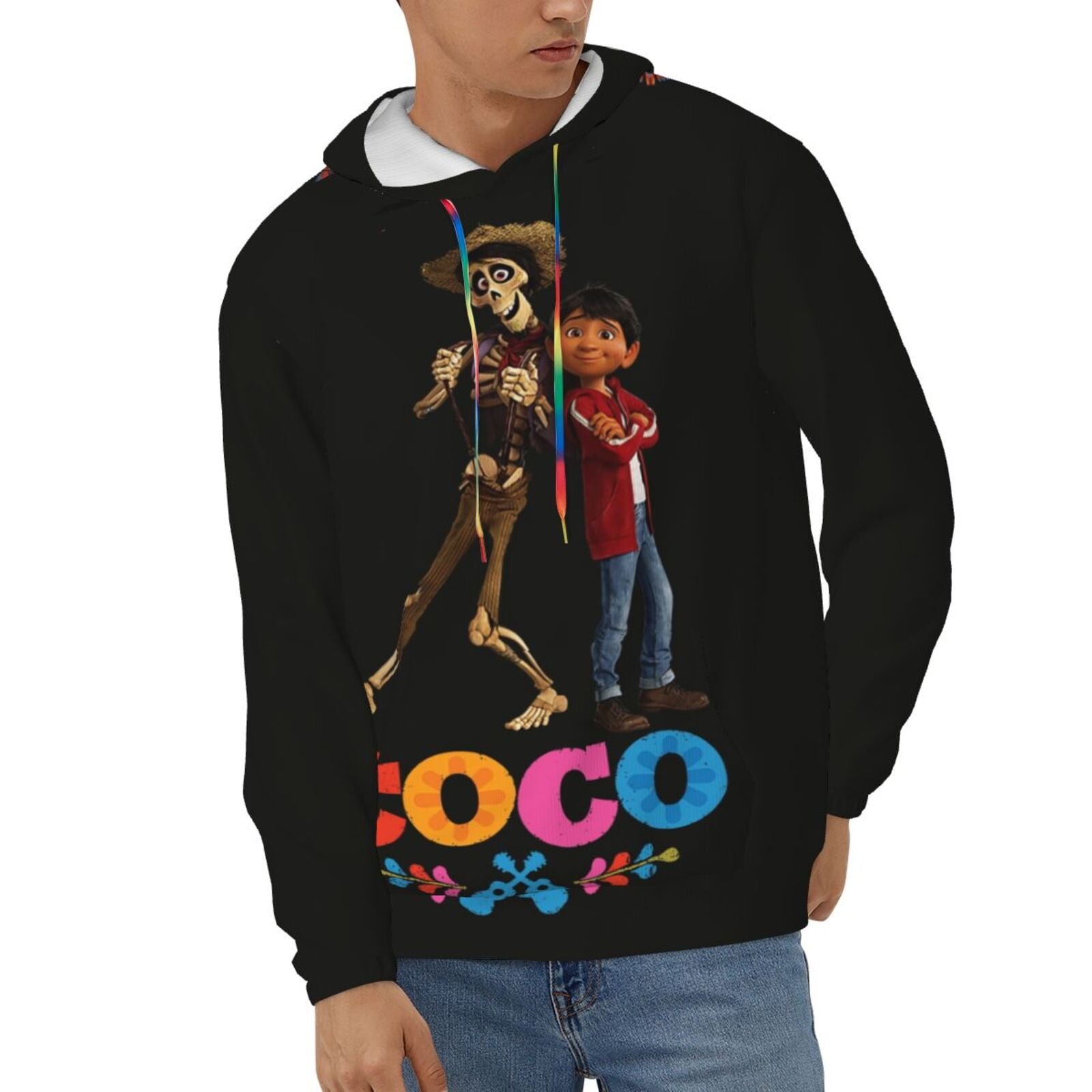 Coco Unisex Hoodies 3D Print Hooded Sweatshirt for Men Women, Long ...