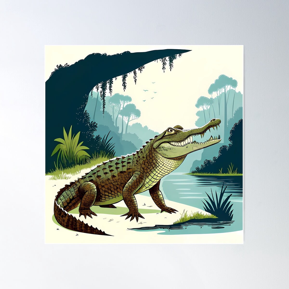 Coco Wildlife Illustrations Animal Art Nature Creature Poster Wall Art ...
