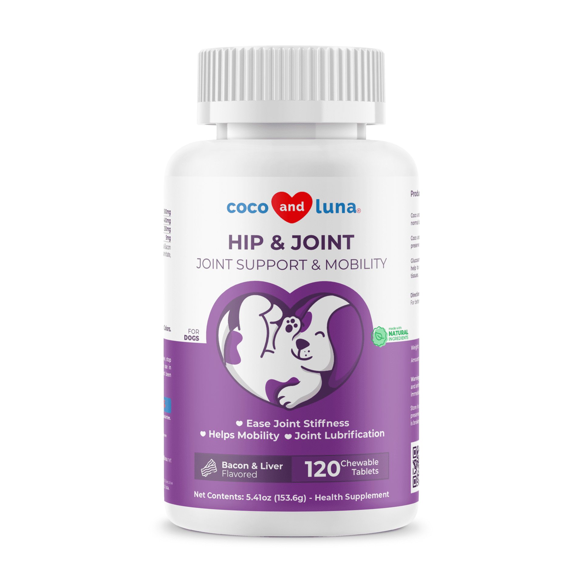 Joint Support Supplement for Dogs - Glucosamine for Dogs - with ...
