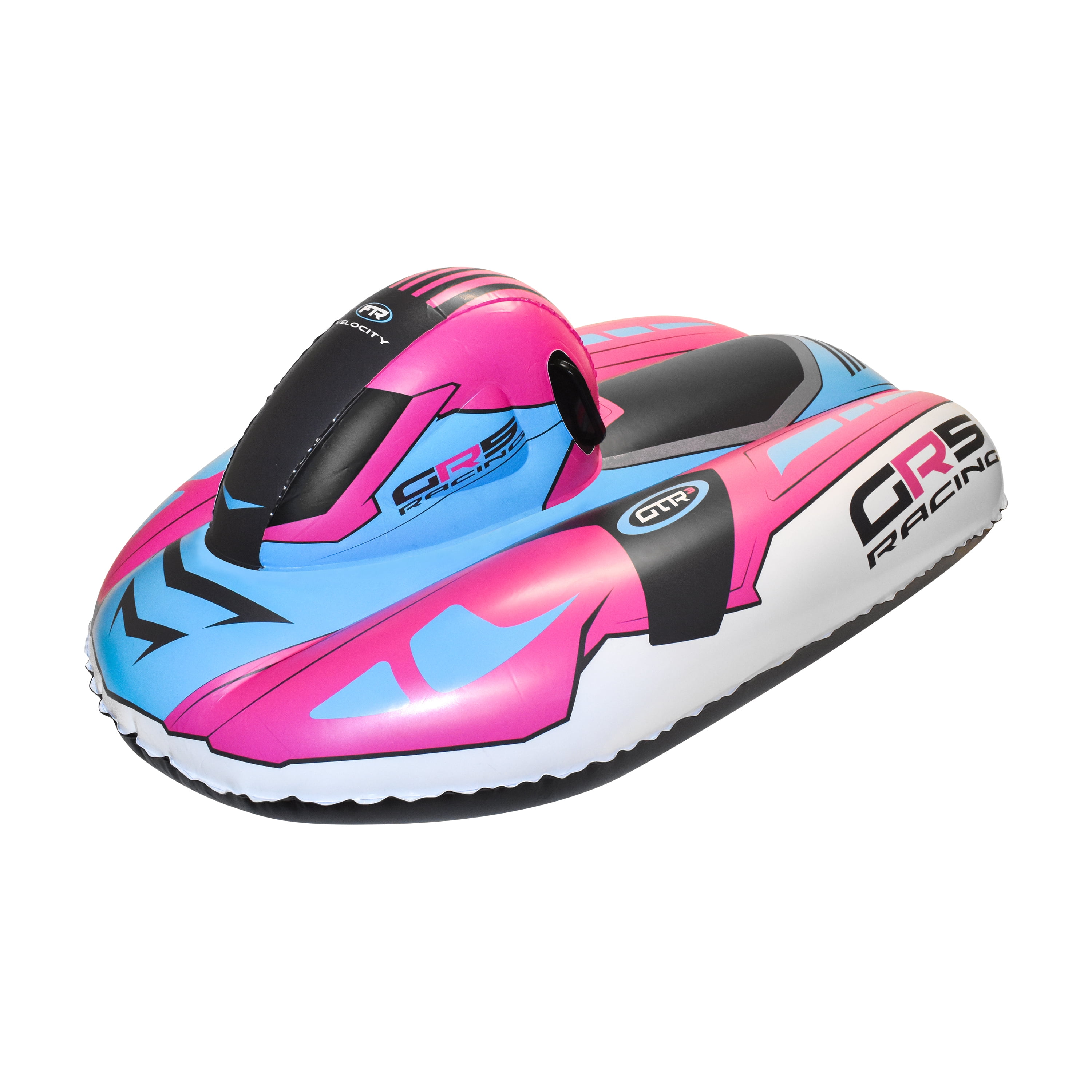 CocoNut Outdoor- 50” Inflatable Snowmobile Sled- "GR5 Racing" Heavy ...