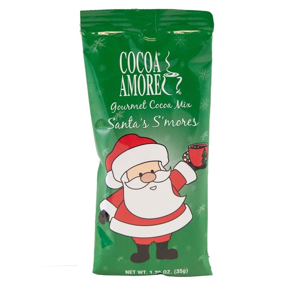 Cocoa Amore Santa's S'mores Gourmet Cocoa 50 Packets Single Serve 1.25 ...