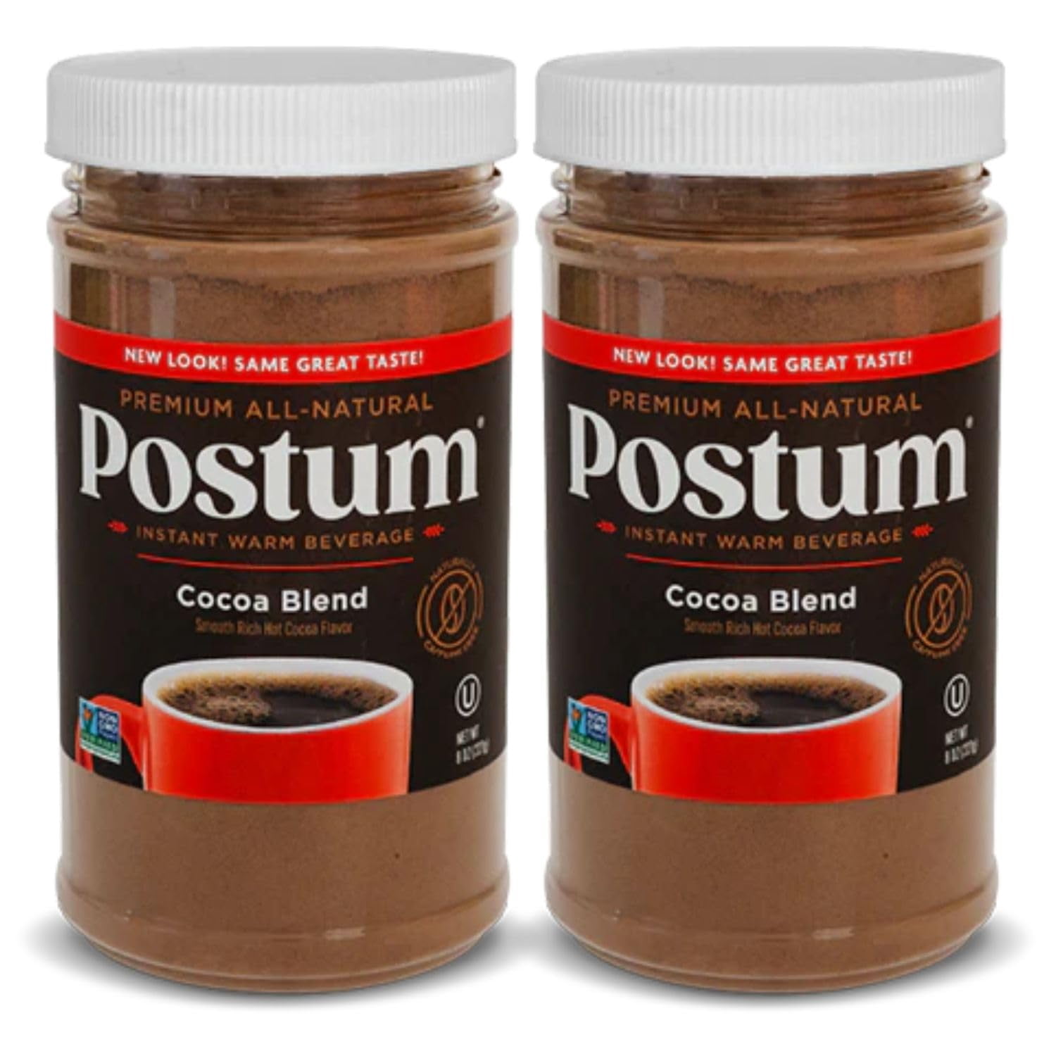 Cocoa Blend Flavor Coffee Substitute Caffeine Delight with Roasted ...