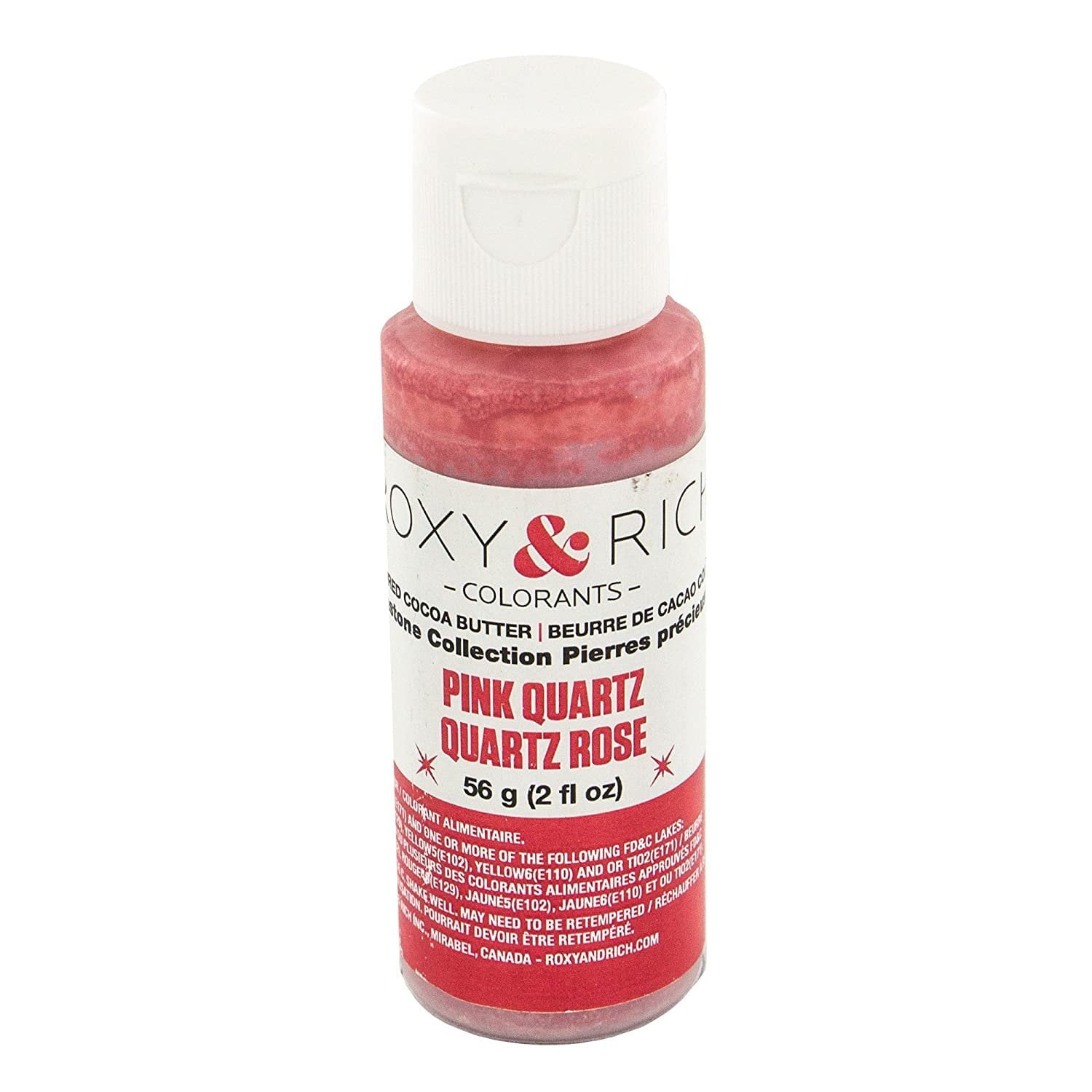 Cocoa Butter, Gemstone Quartz Pink 2 Ounces by Roxy & Rich - Walmart.com