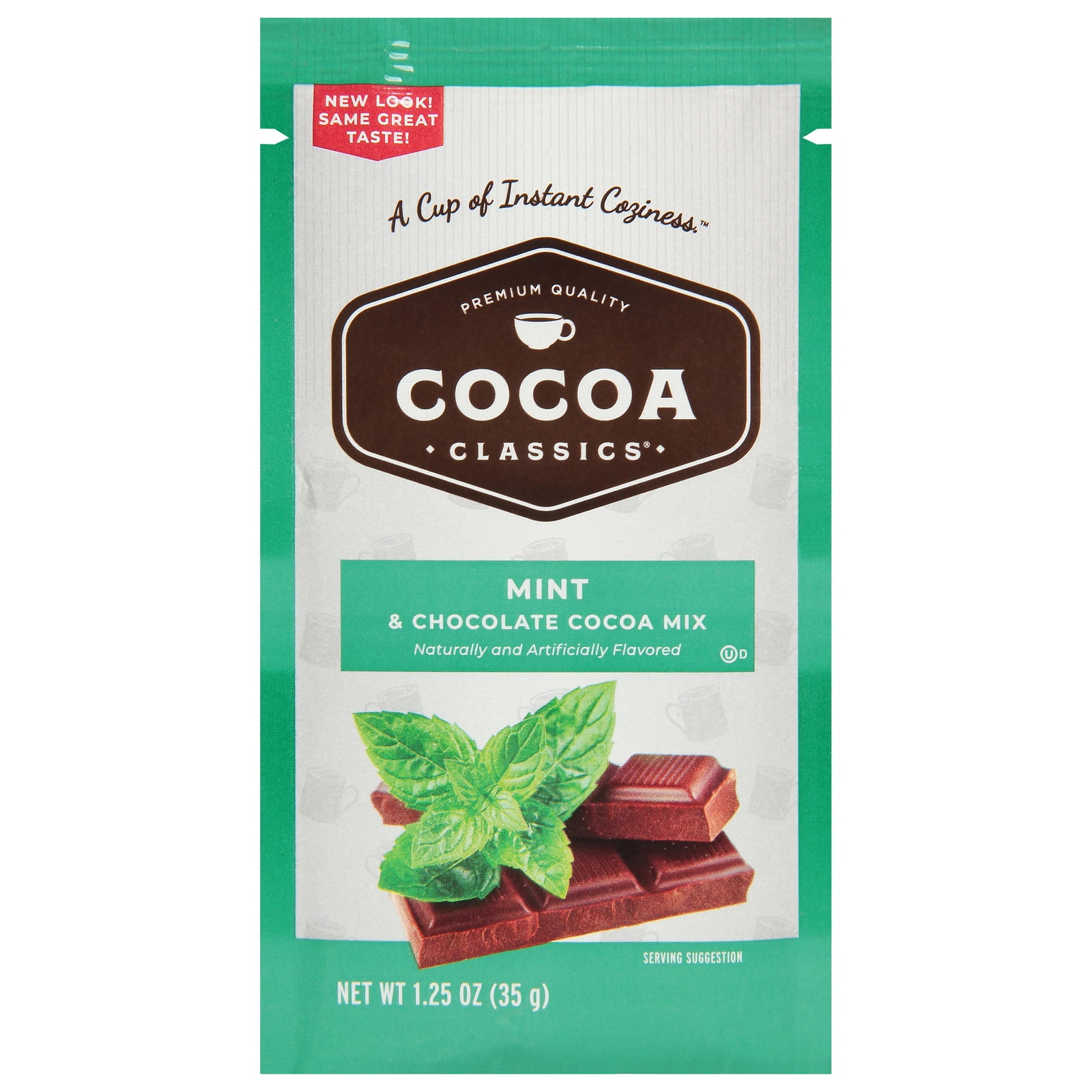 Cocoa Classics - Cocoa Packet Choc Mint - CS of 12-1.25 OZ - Walmart.com
