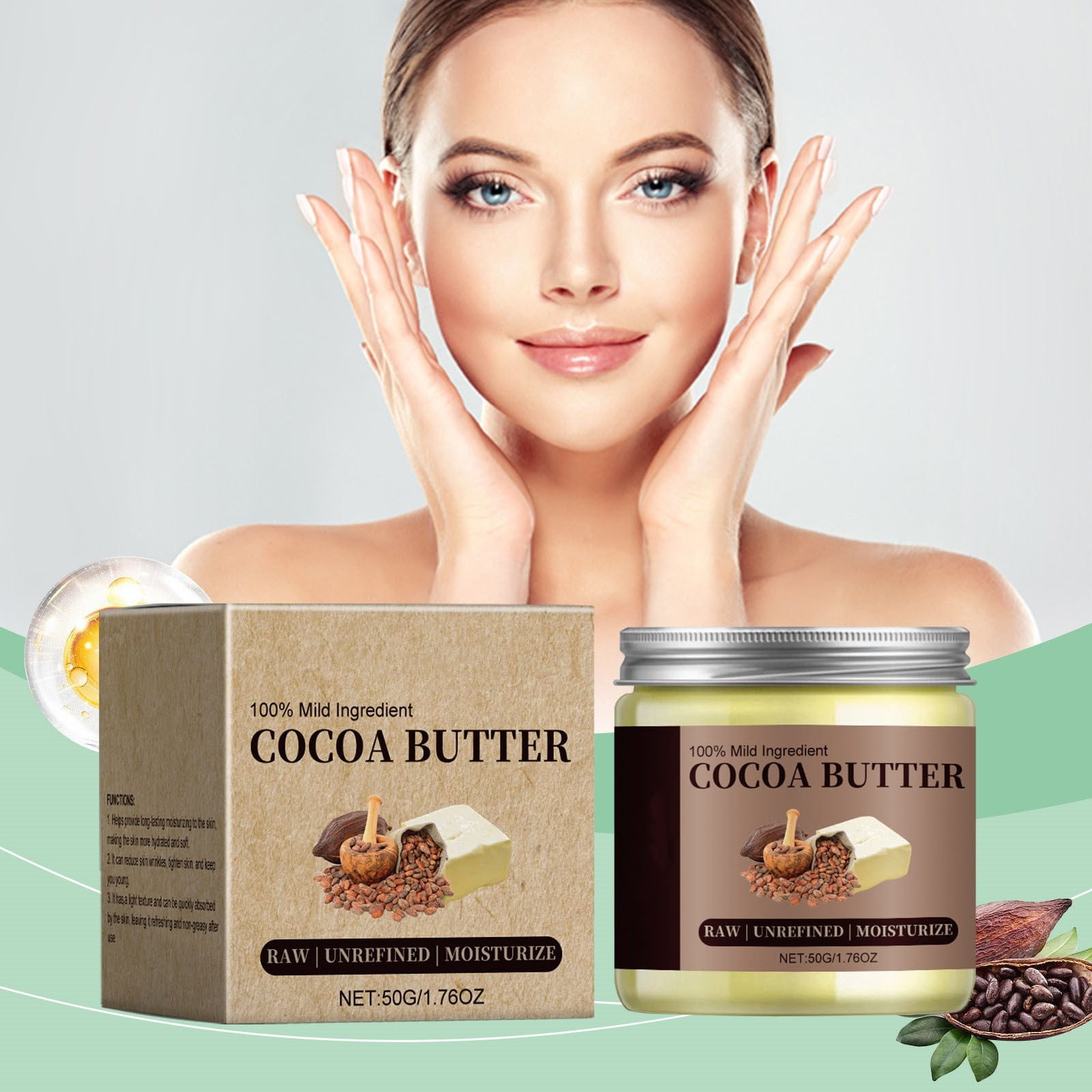 Cocoa Nourishing Cream | Deep Hydration for Body & Face | Gentle Non ...