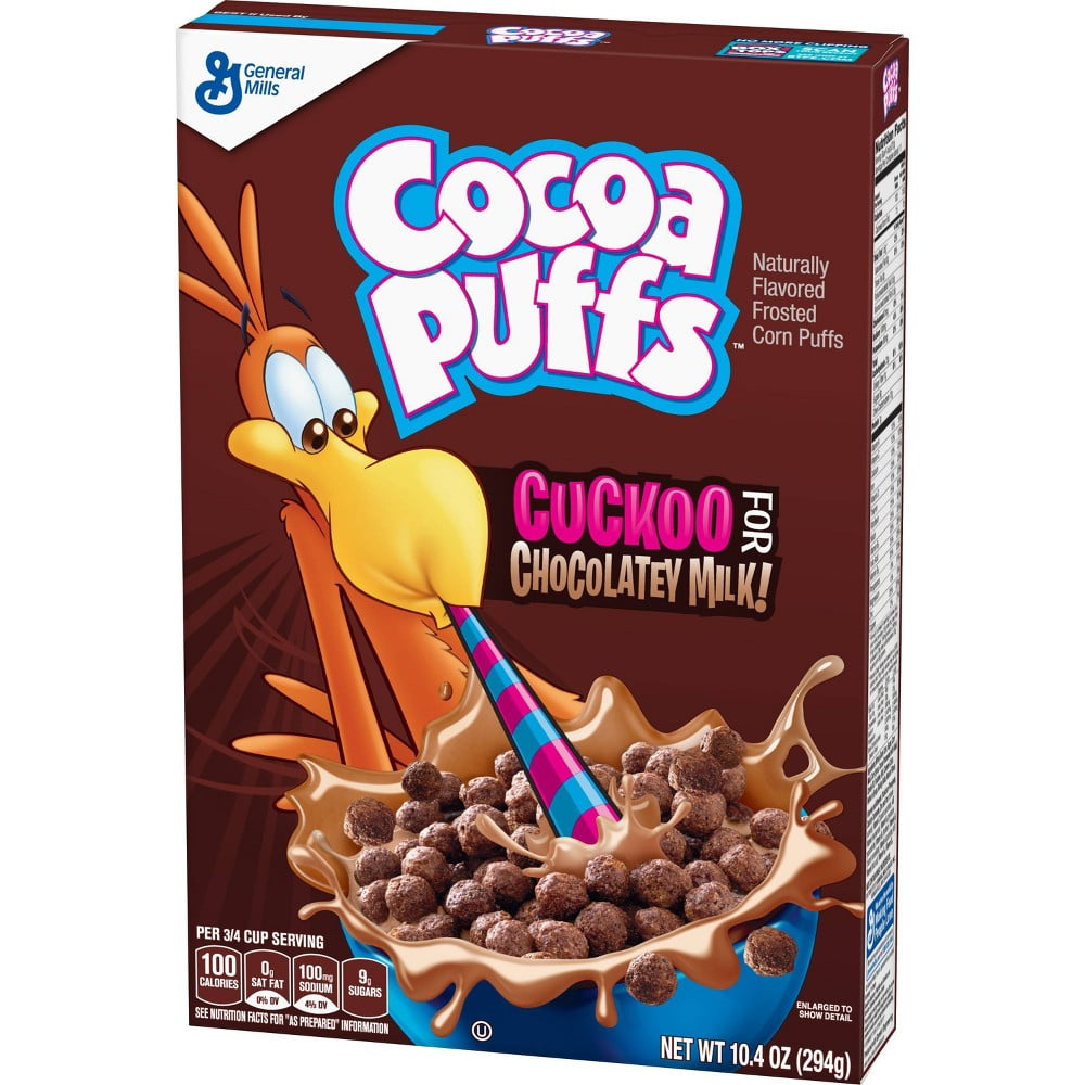 Cocoa Puffs, Chocolate Cereal, 10.4 Oz (Pack of 2) - Walmart.com