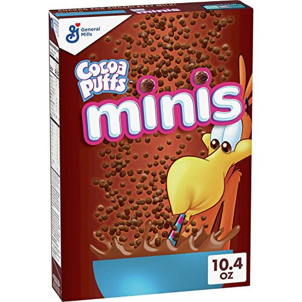 Cocoa Puffs Minis Chocolatey .. Breakfast Cereal, Made with .. Whole ...