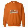 Cocoa Tree Merry and Bright Retro Groovy Holiday Art Sweatshirt, up to ...