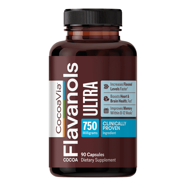 CocoaVia 750mg Flavanols - Detox teas for health food stores - Walmart ...